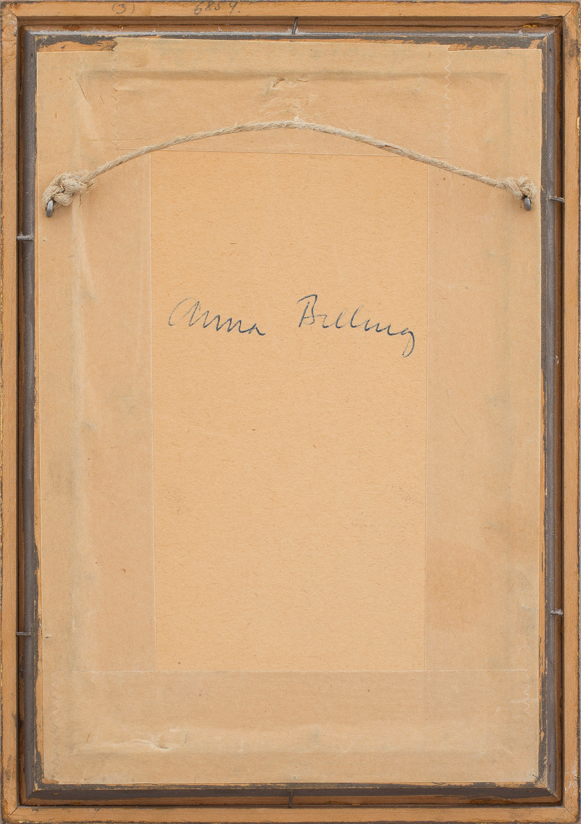 ANNA BILLING, akvarell, monogramsignerad. - Bukowskis