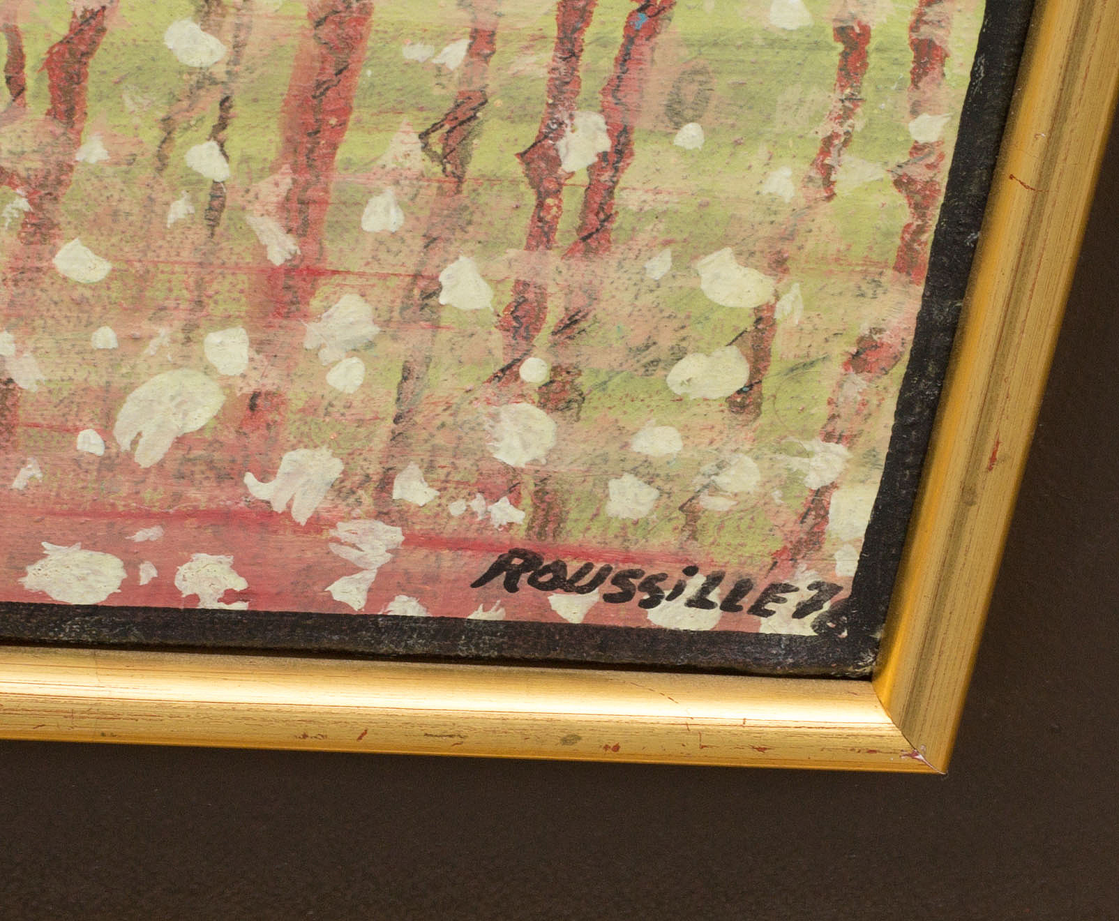 GUY ROUSSILLE, olja på duk, signerad och daterad -78. - Bukowskis