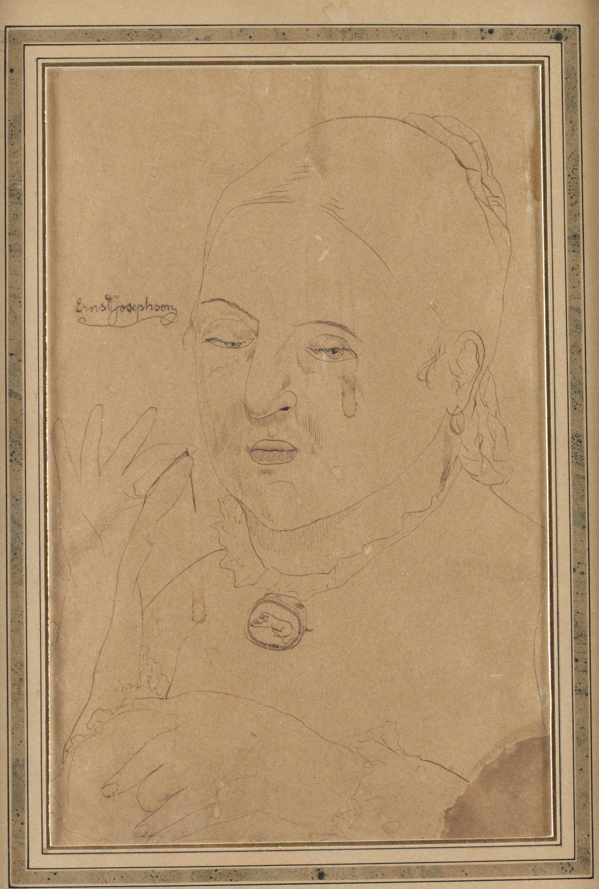 Ernst Josephson, Broderande dam. - Bukowskis