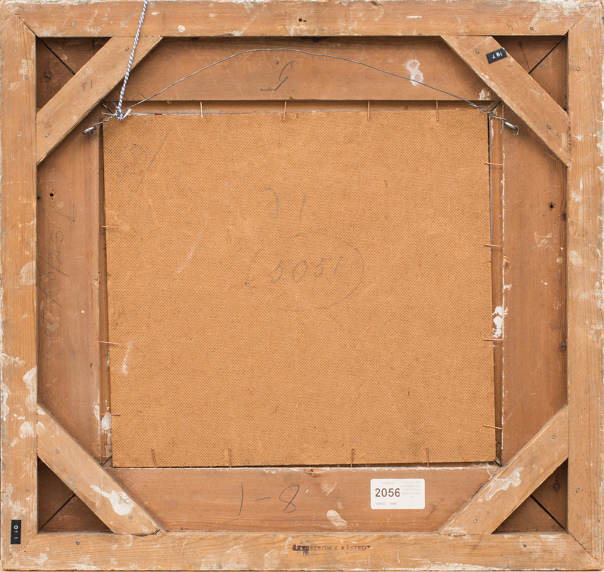 ESTHER KJERNER, olja på duk, signerad och daterad 1944. - Bukowskis