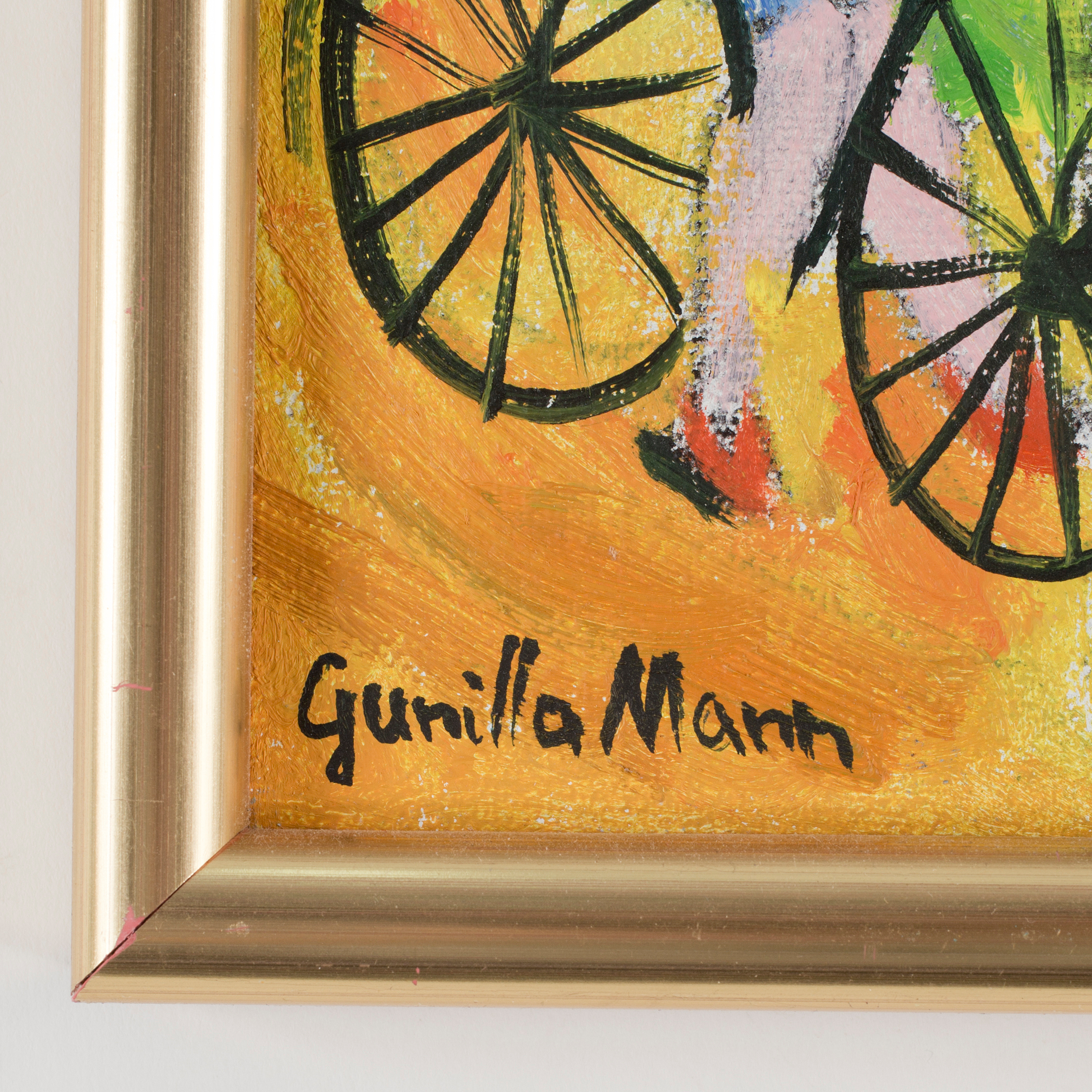 GUNILLA MANN, akryl på duk, signerad. - Bukowskis