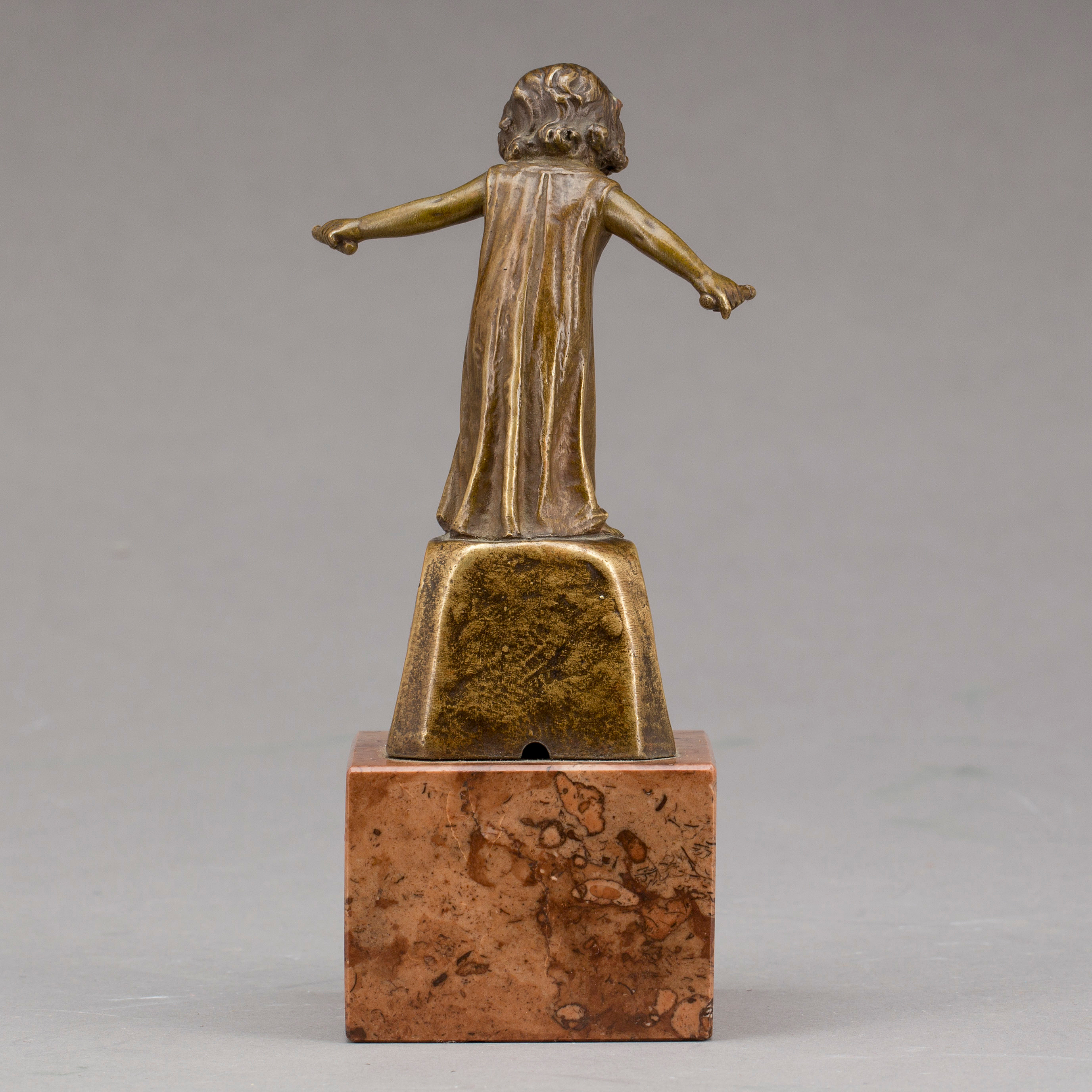 FRANZ SAUTNER, skulptur, brons, signerad. - Bukowskis