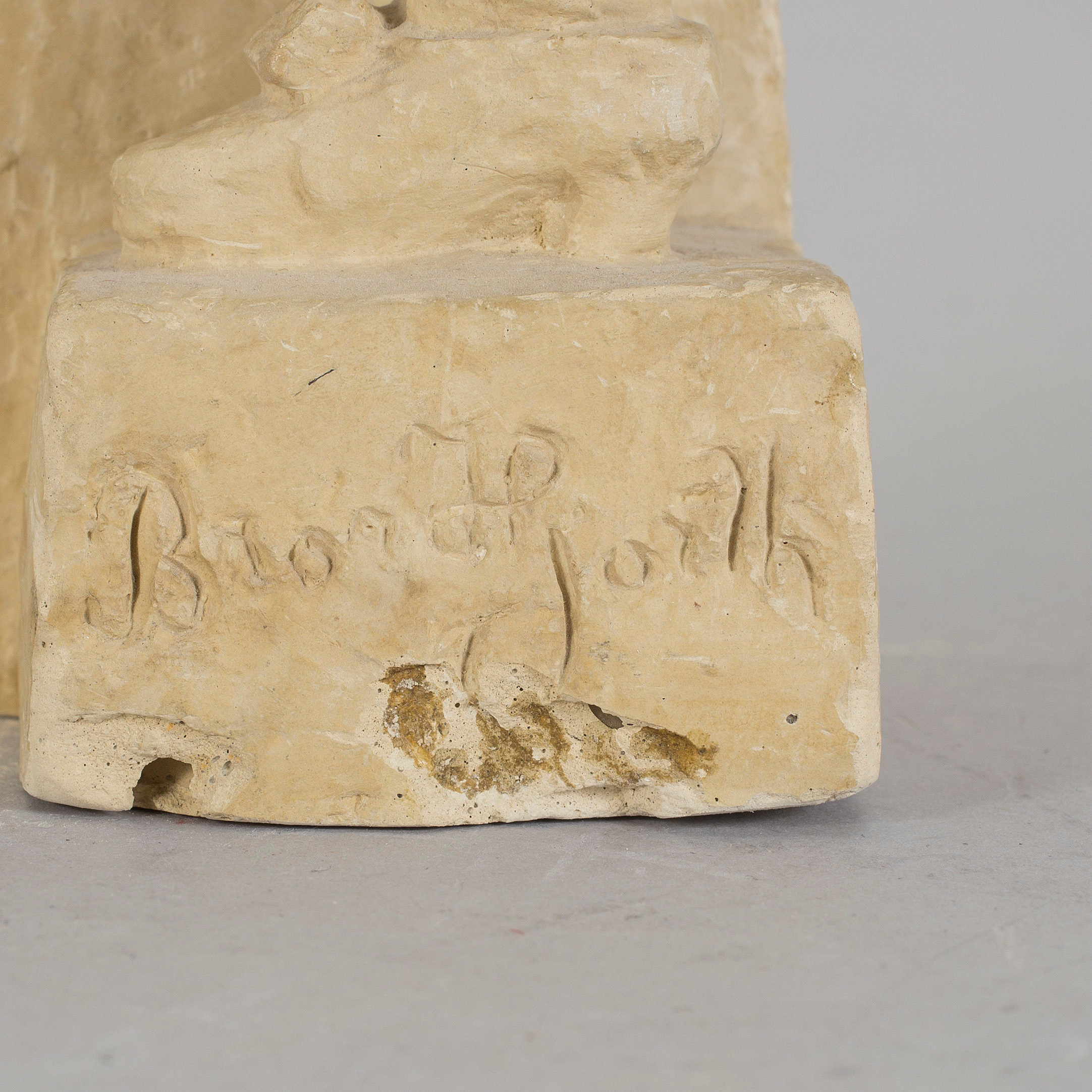 BROR HJORTH, skulptur, gips, bär signatur, daterad 1951. - Bukowskis