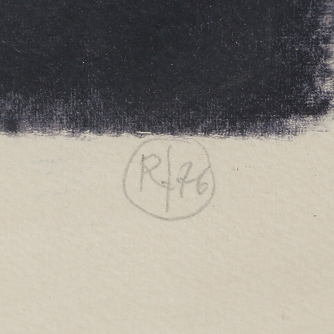 ROY FRIBERG, färglitografi, signerad, daterad -76 och numrerad 134/150 ...