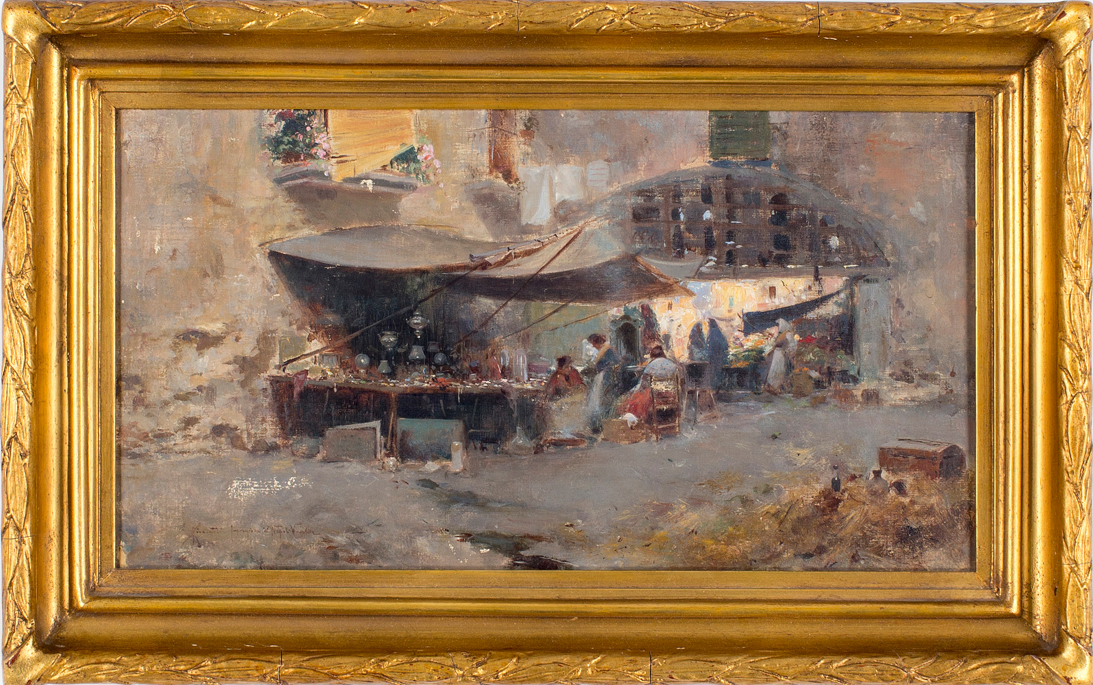 OSCAR RICCIARDI, olja på duk, signerad. - Bukowskis