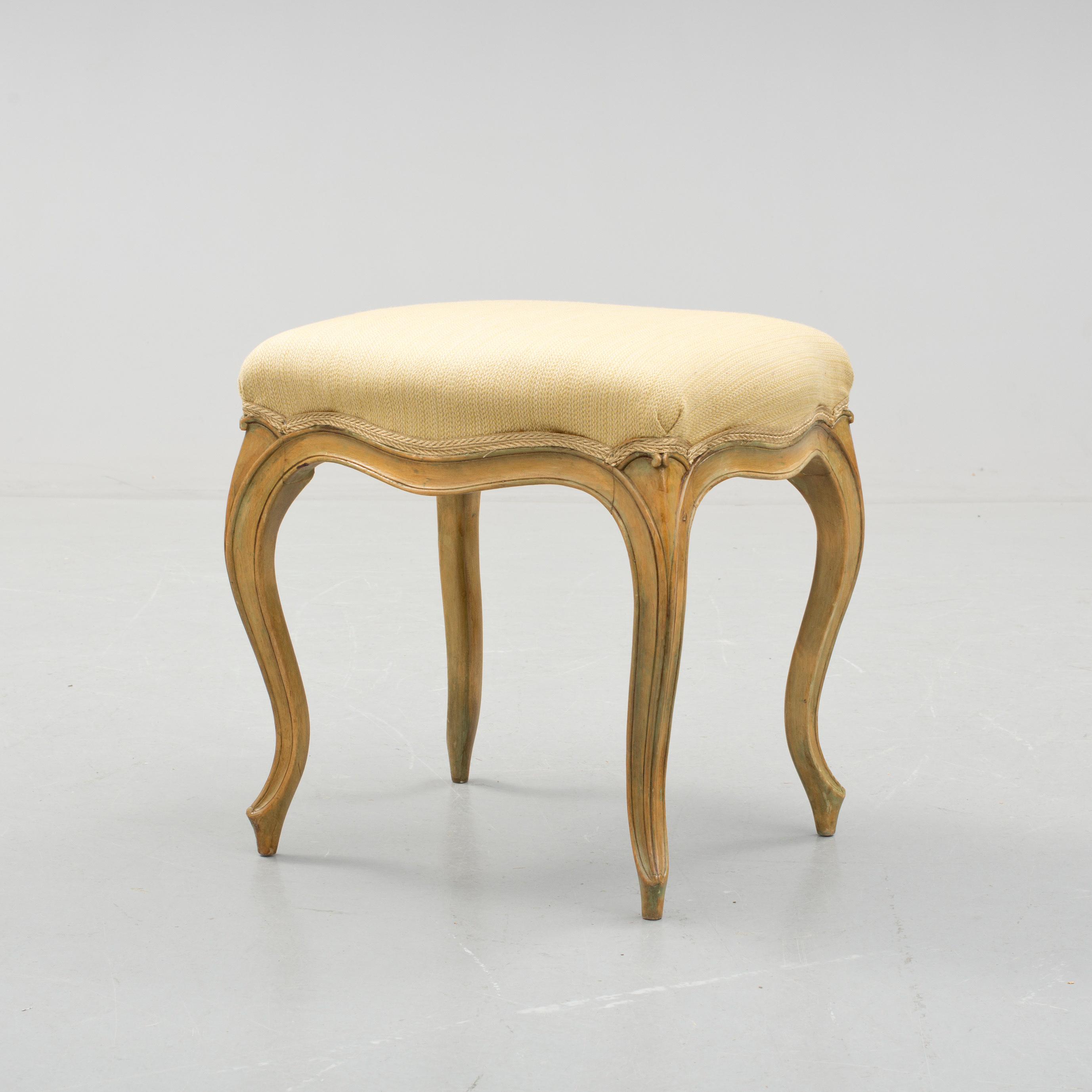 TABURETT, rokokostil. 1900-tal. - Bukowskis