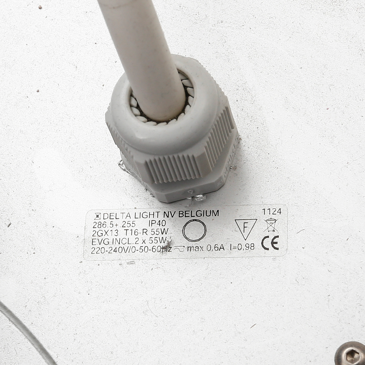 TAKLAMPA, "Cumulus", Delta Light, Belgien, 2000-tal. Höjd ca 25 cm ...