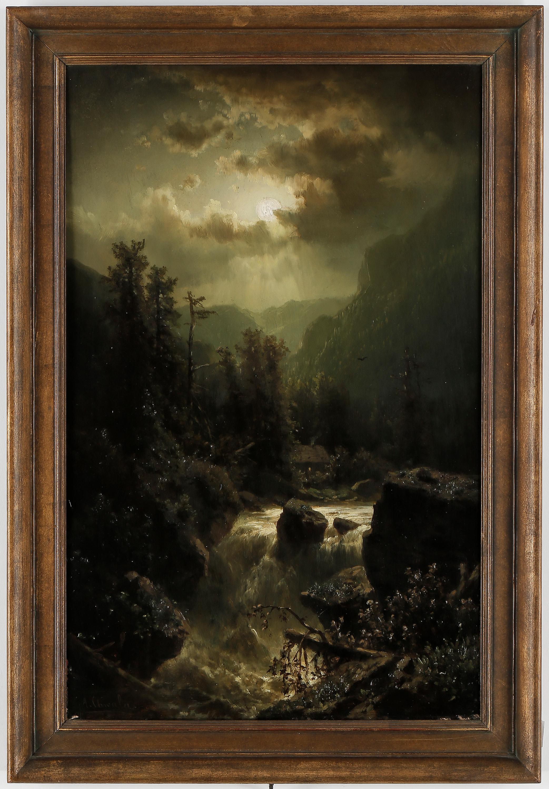 ADOLF CHWALA, Ett par, olja på pannå, signerade. - Bukowskis