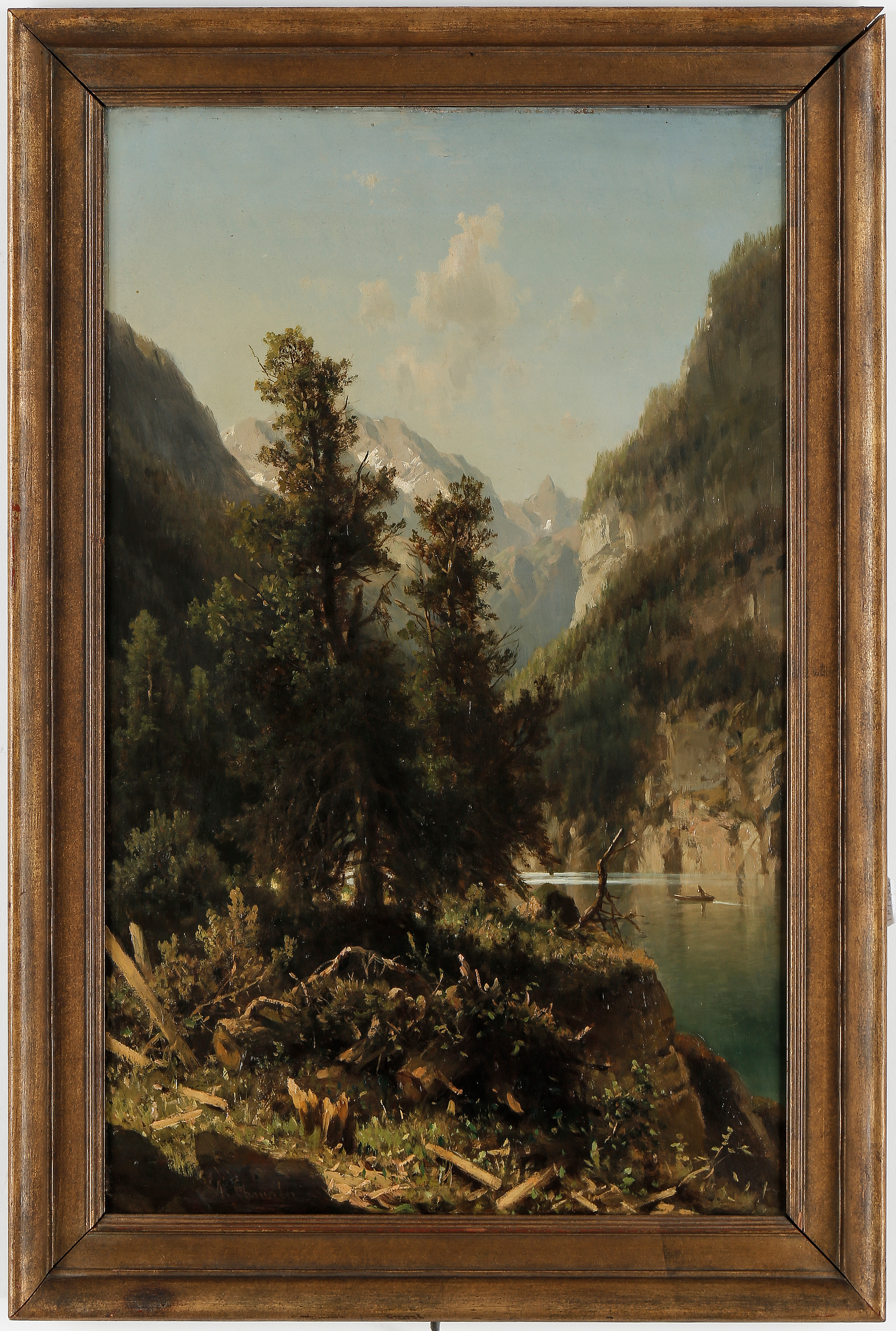 ADOLF CHWALA, Ett par, olja på pannå, signerade. - Bukowskis