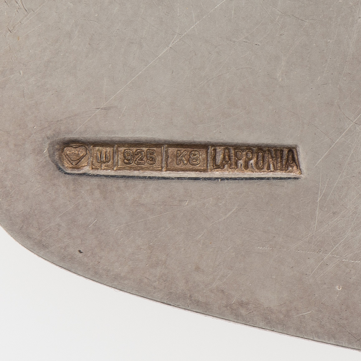 HALSSMYCKE och ÖRHÄNGEN, Lapponia 1987-1989, silver. - Bukowskis