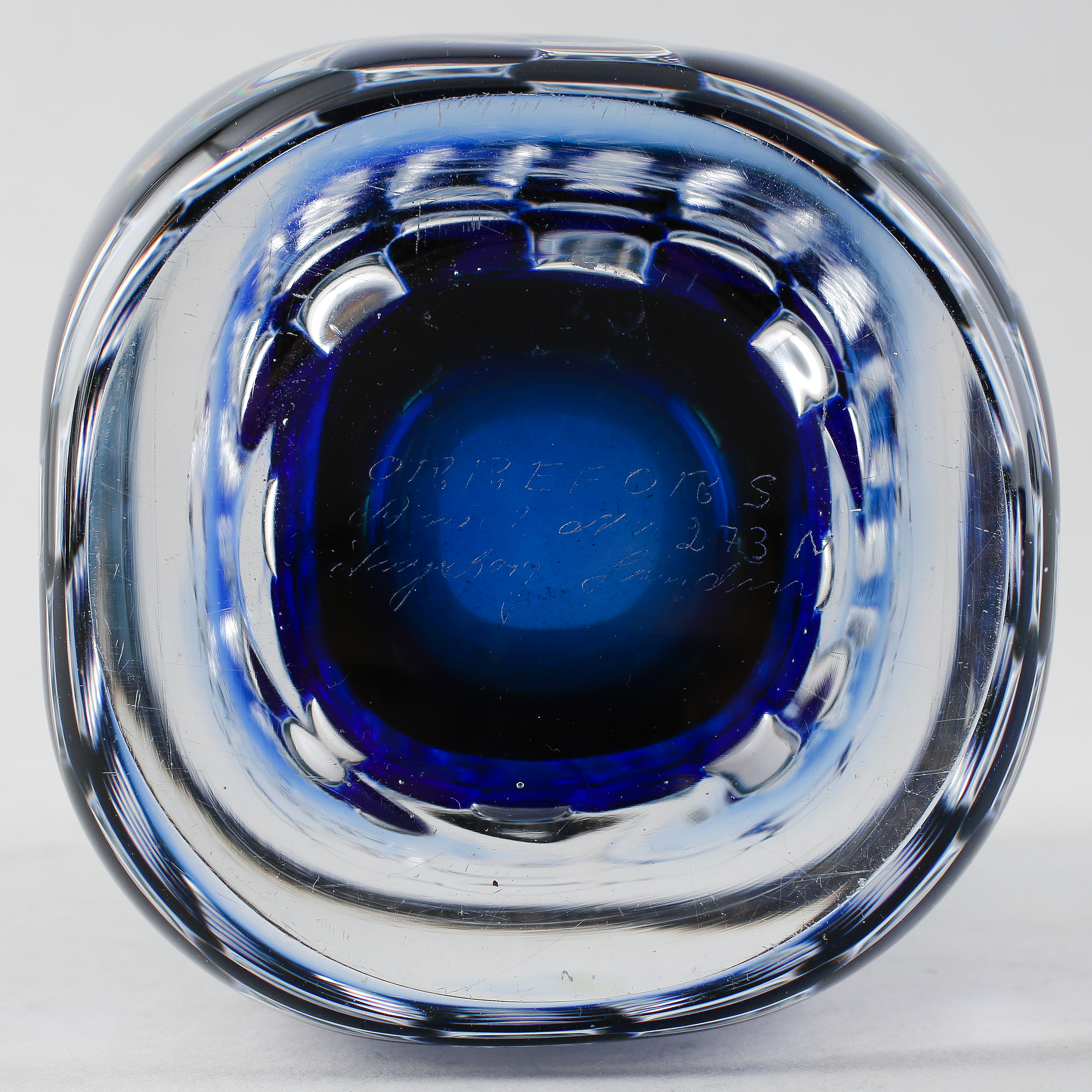 INGEBORG LUNDIN, Orrefors 1964. Vas, Ariel. - Bukowskis