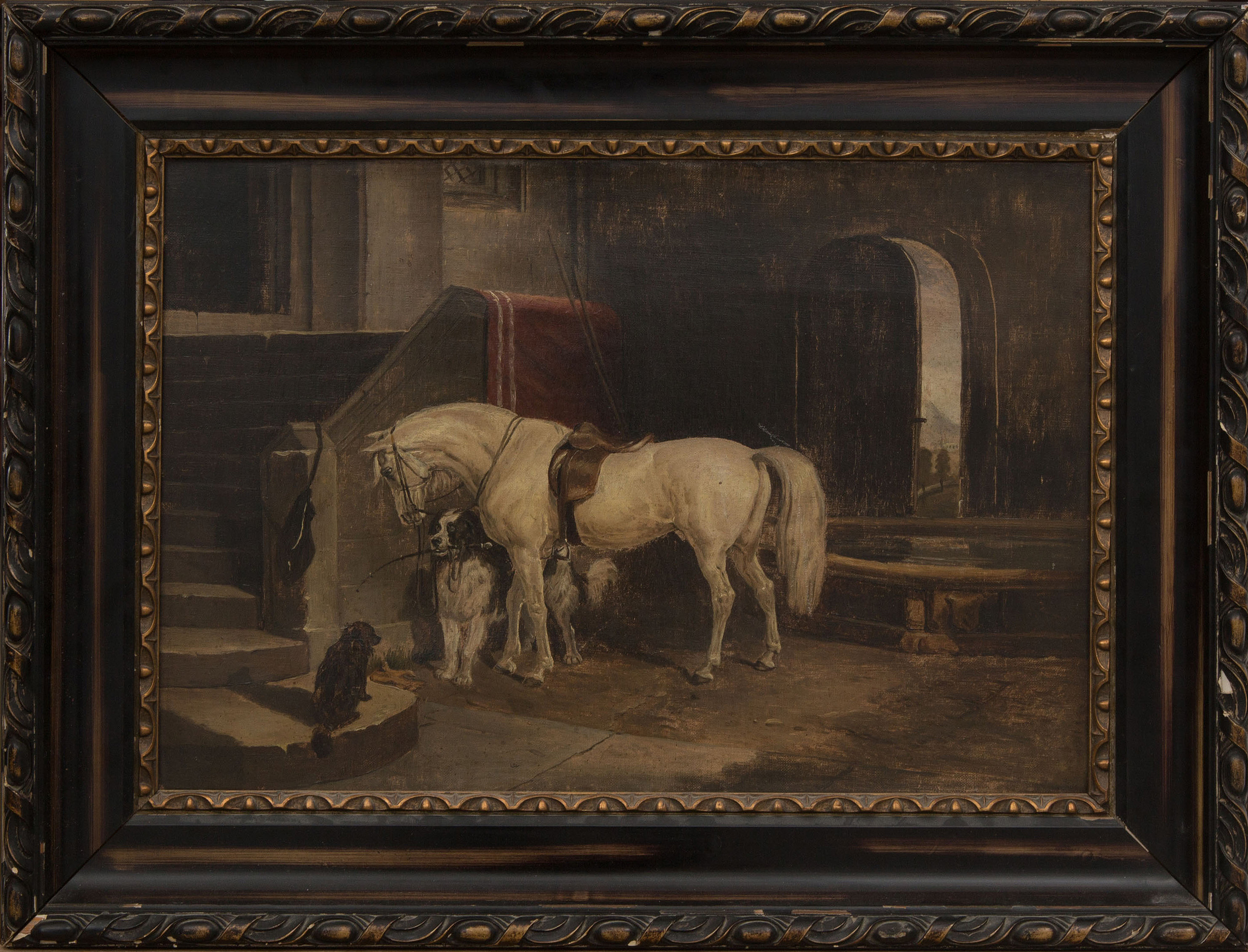 ANDREAS RIIS-CARSTENSEN, olja på duk. Signerad a tergo. - Bukowskis