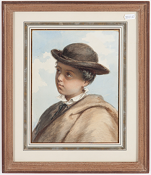 GUIDO BACH, Akvarell, signerad. - Bukowskis