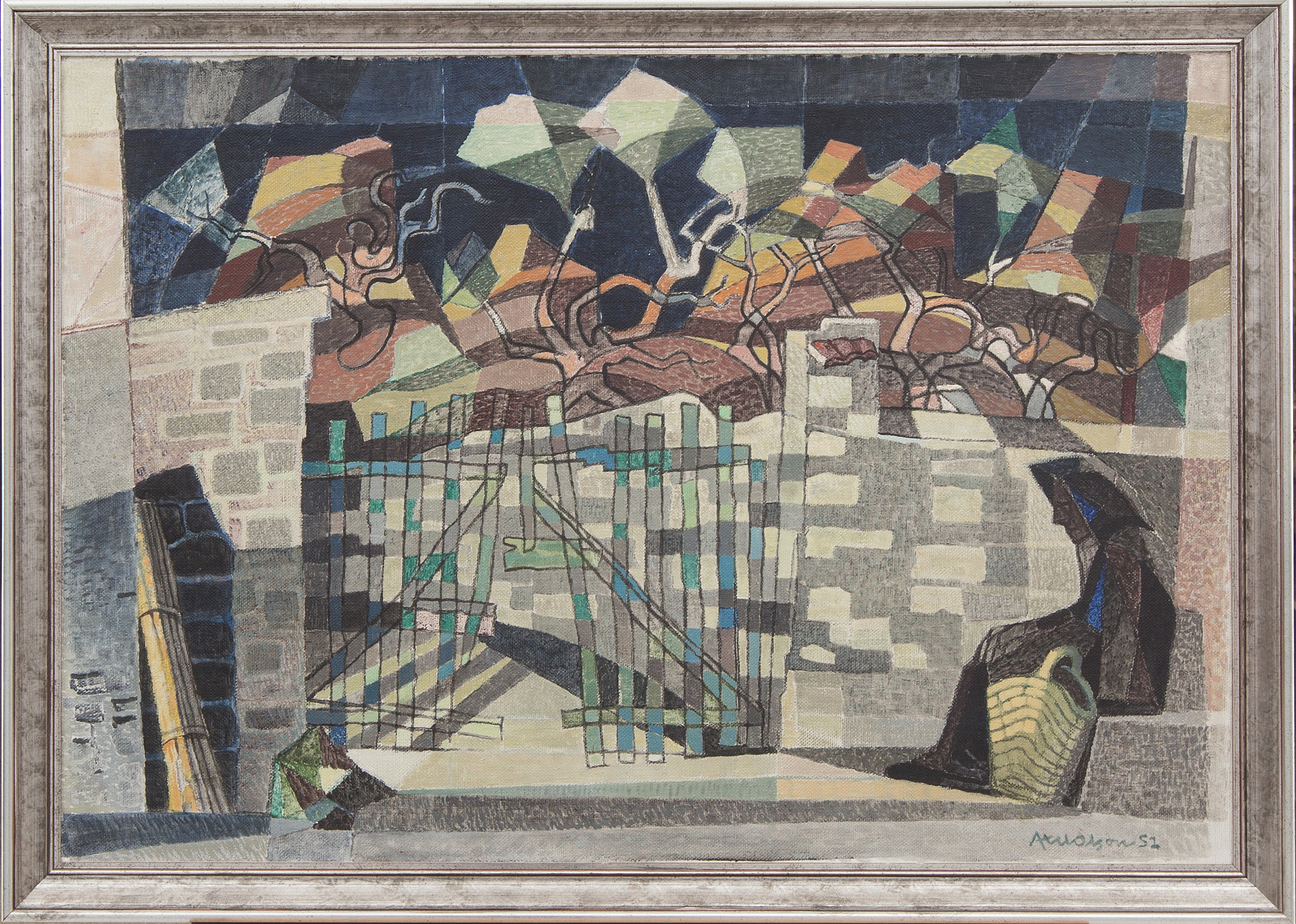 AXEL OLSON, signerad och daterad -52. - Bukowskis