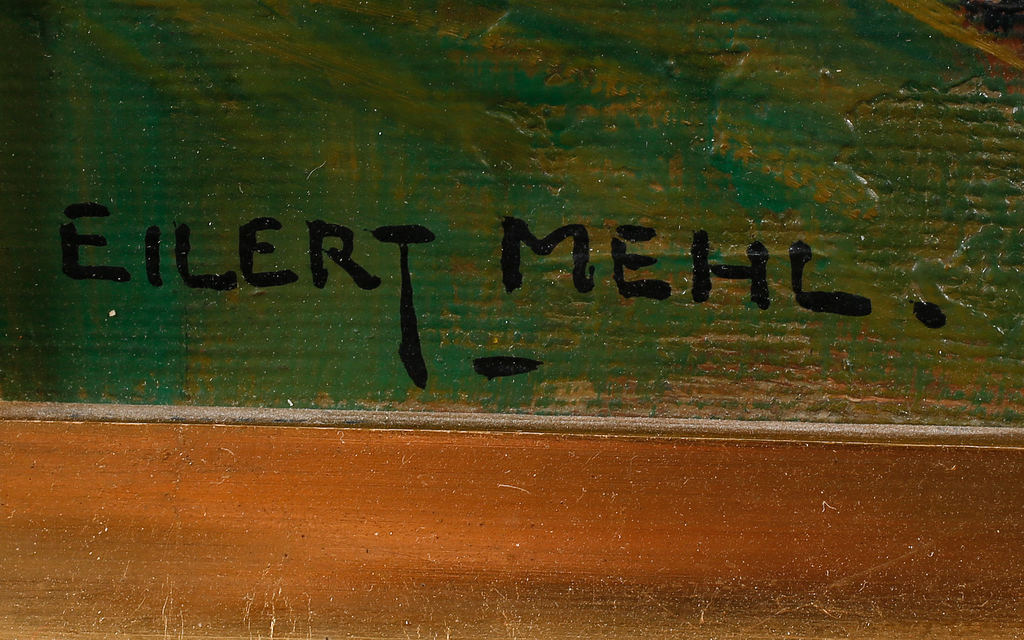 EILERT MEHL, olja på duk, signerad. - Bukowskis