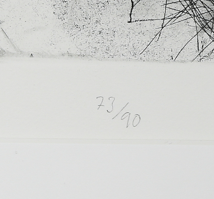 PÄR GUNNAR THELANDER, färgetsning, signerad och numrerad 73/90. - Bukowskis