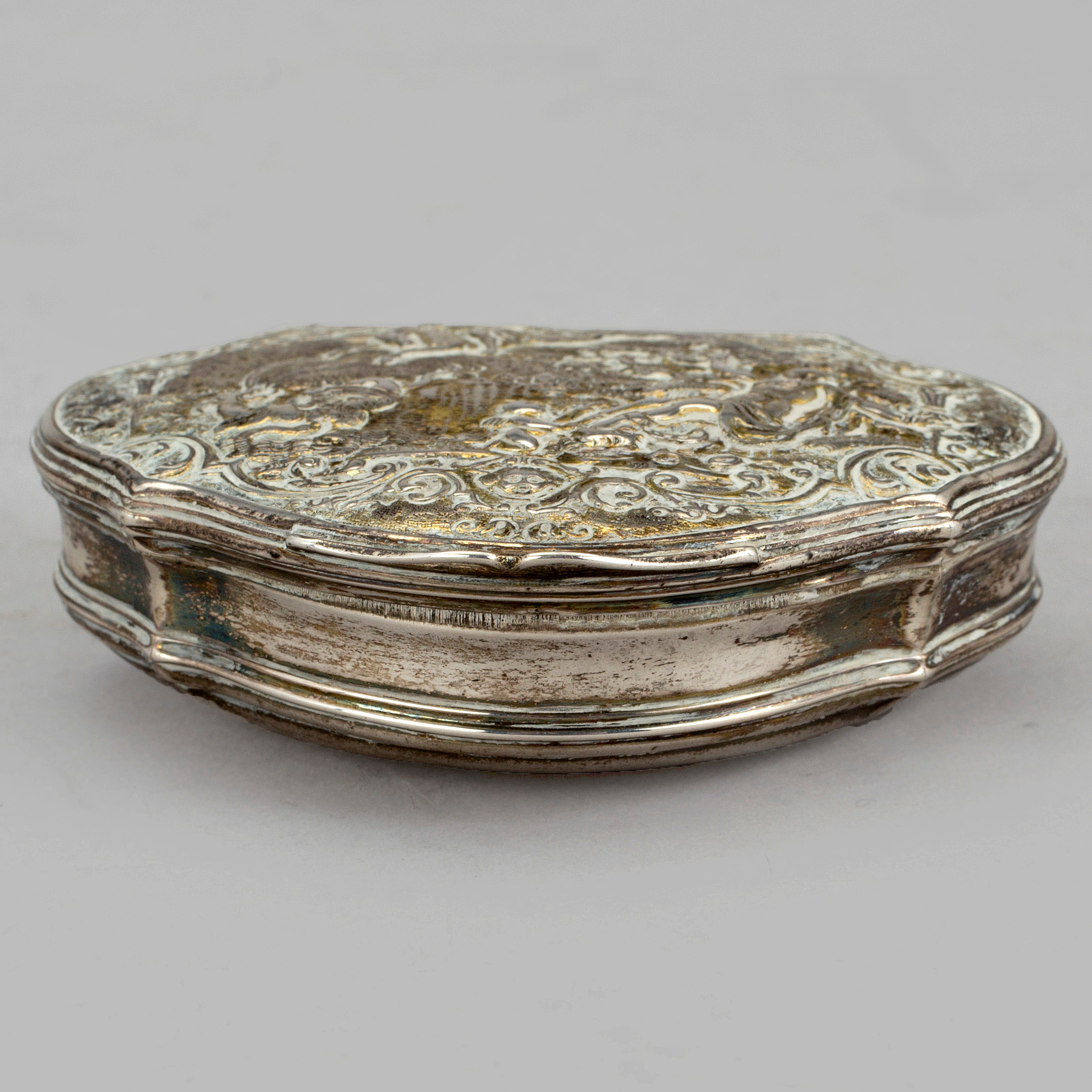 SNUSDOSA, Silver, Johan Fagerberg, Karlskrona, 1799. Vikt ca 79 g ...