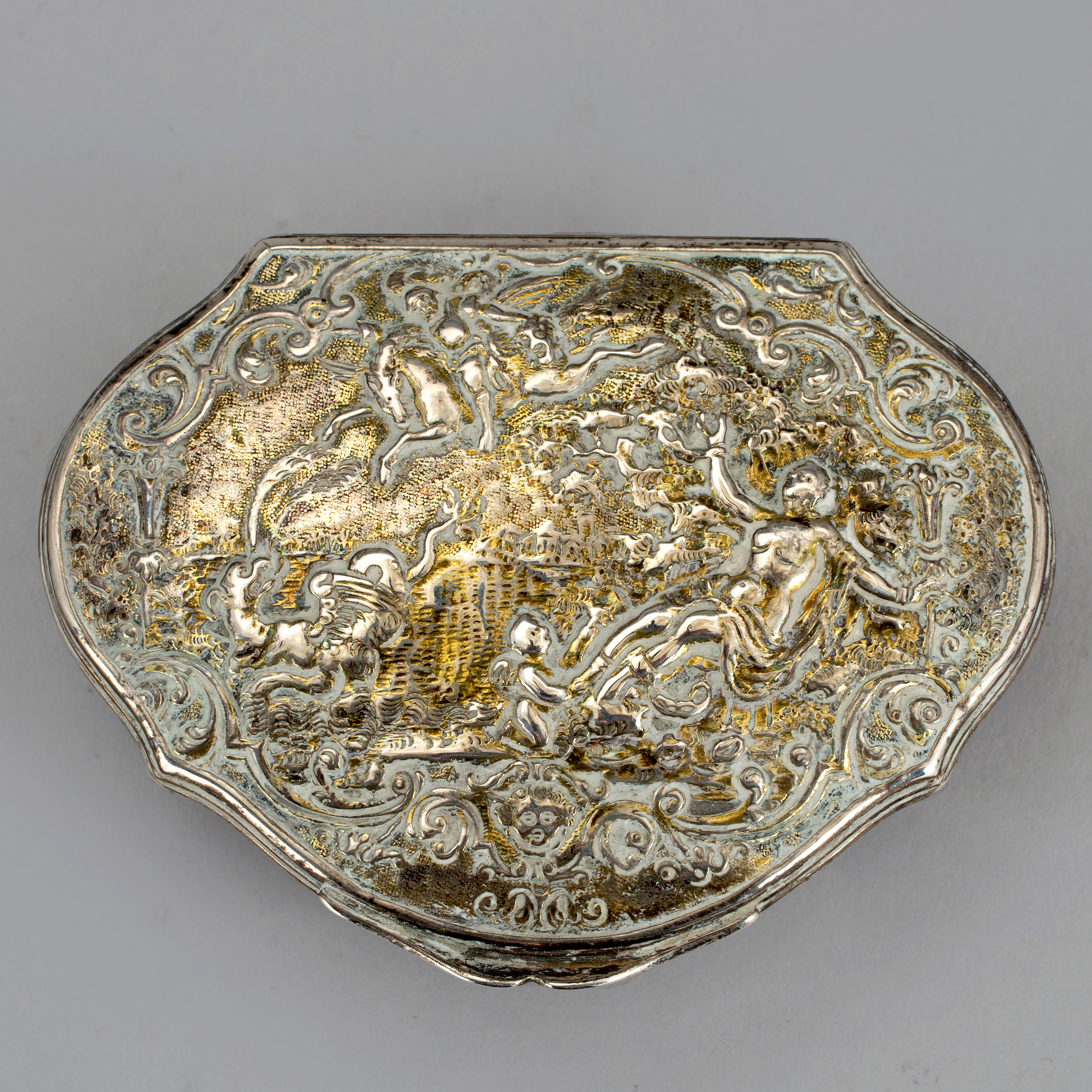 SNUSDOSA, Silver, Johan Fagerberg, Karlskrona, 1799. Vikt ca 79 g ...