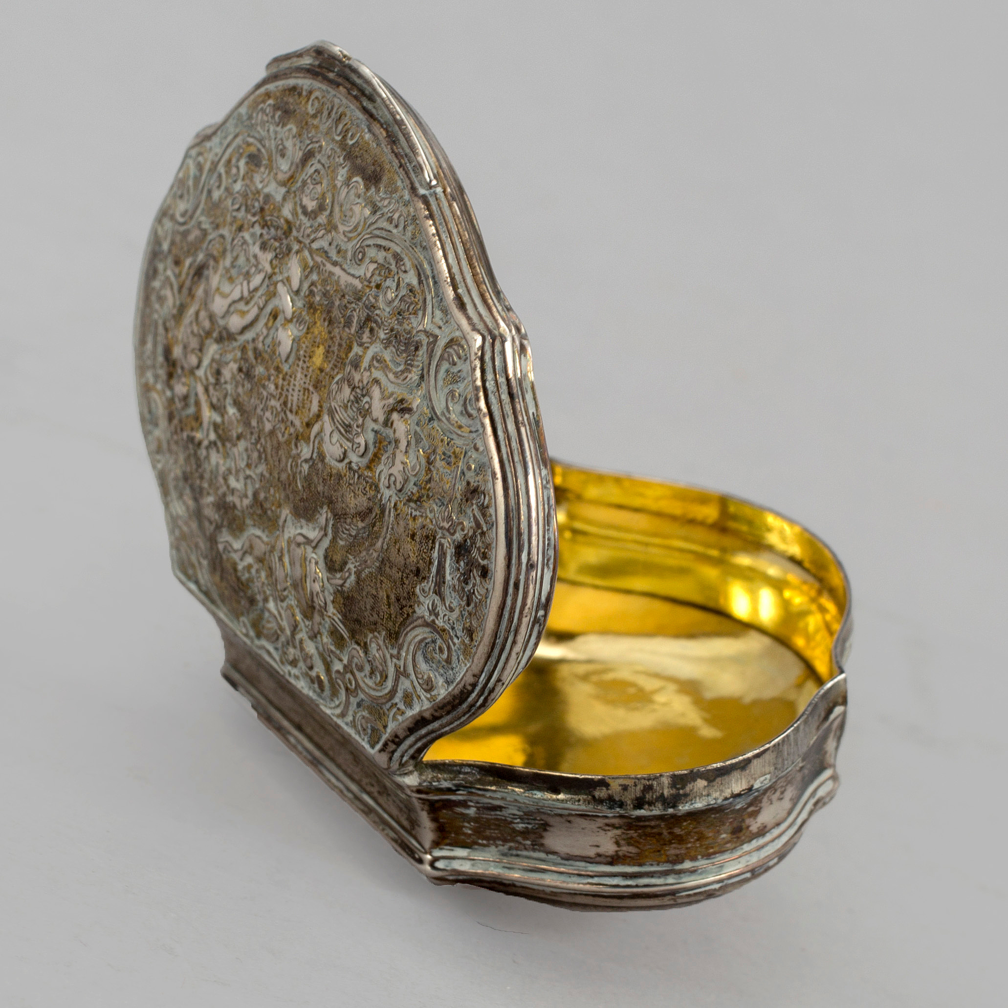 SNUSDOSA, Silver, Johan Fagerberg, Karlskrona, 1799. Vikt ca 79 g ...