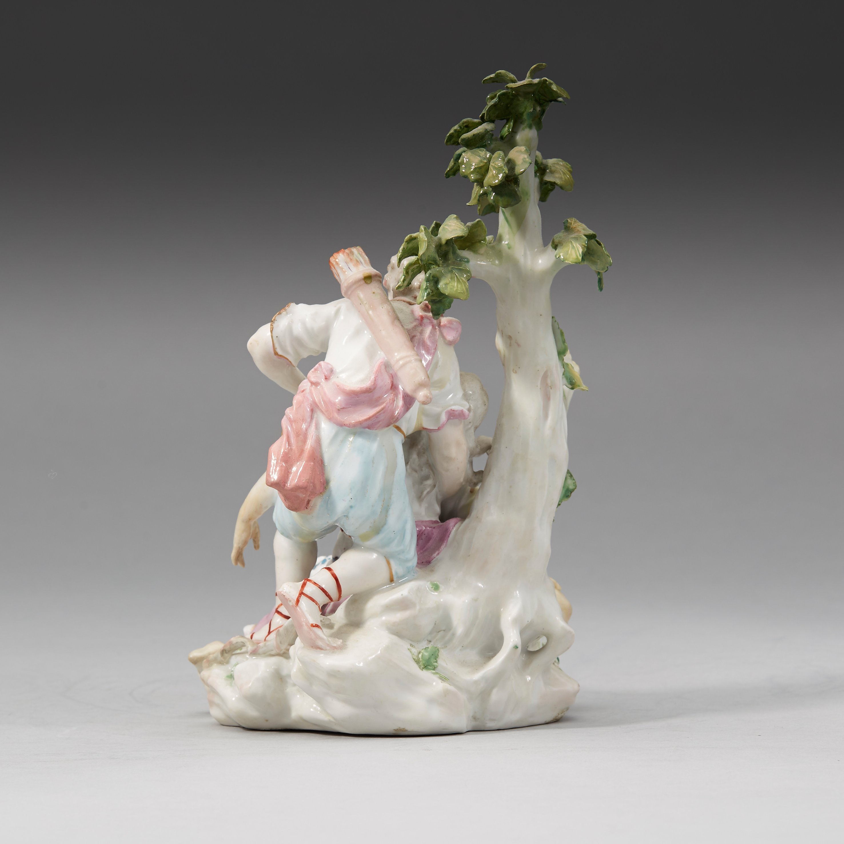 A Derby porcelain figure representing Procris and Cephalis, 1770-75 ...