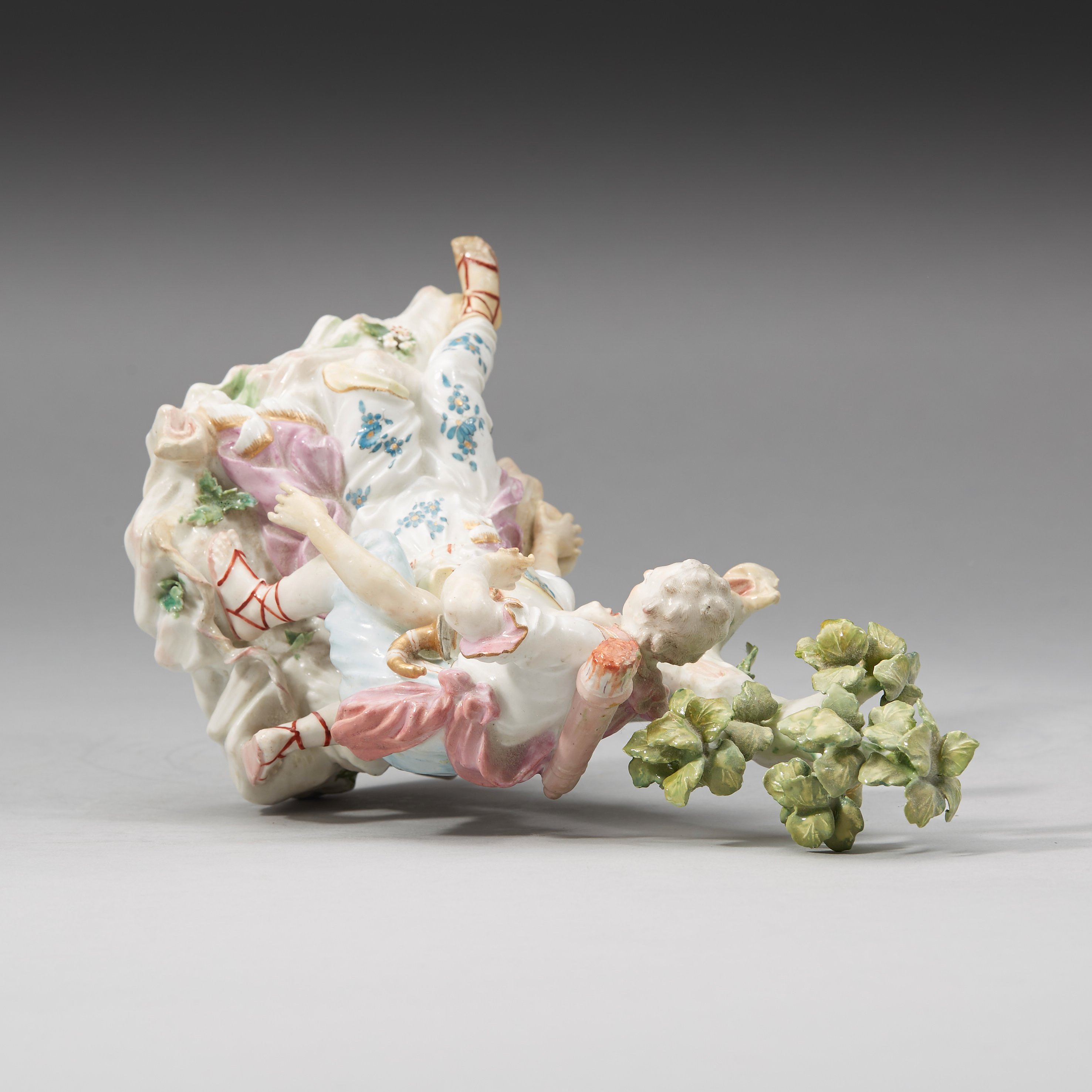 A Derby porcelain figure representing Procris and Cephalis, 1770-75 ...