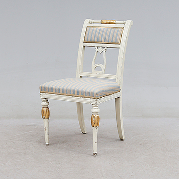 STOL, sengustaviansk, Olof Eriksson (1754-1808), Strekered, Lindome ...