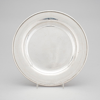 GEORG JENSEN, fat, silver, modell E210. Vikt 377 gram. - Bukowskis