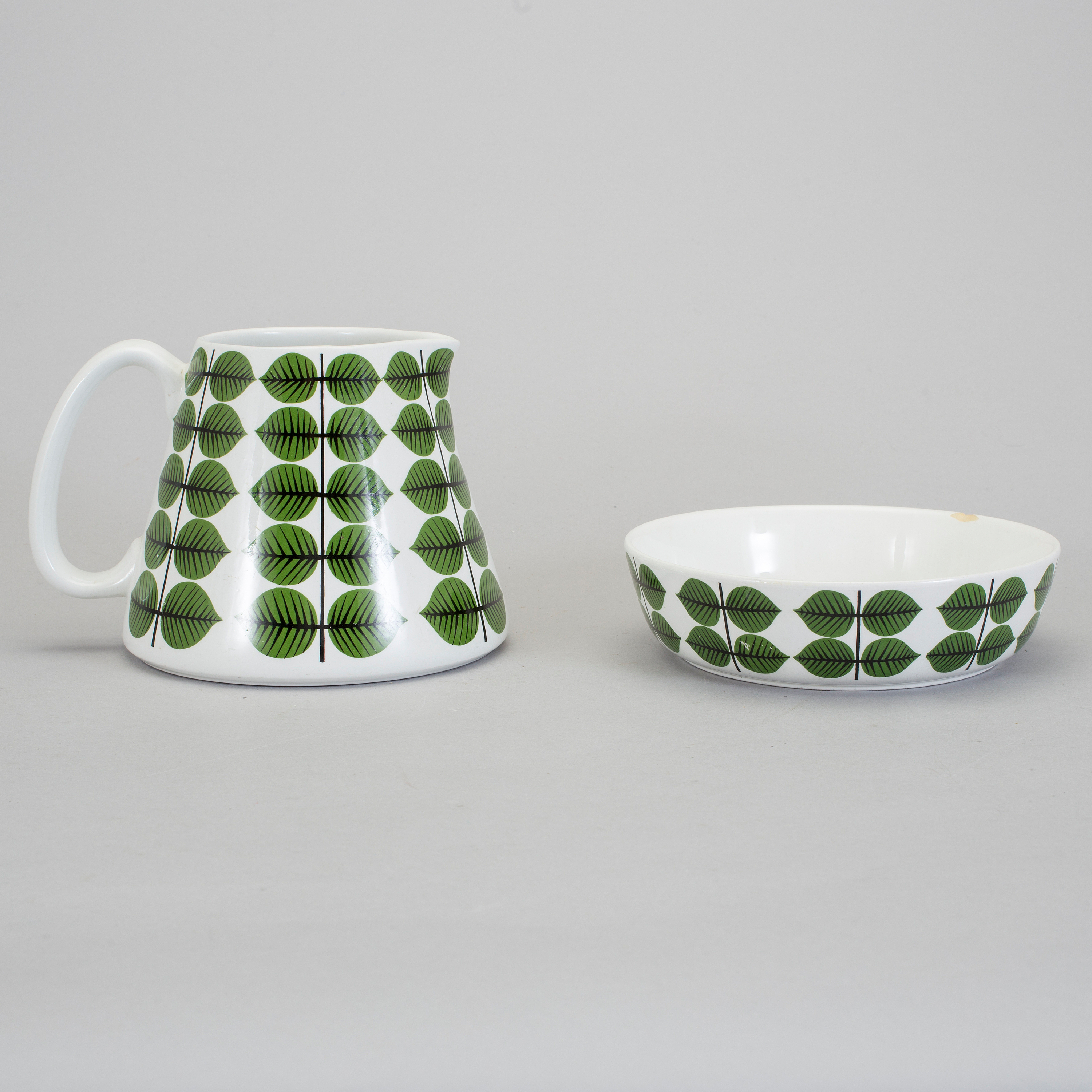 STIG LINDBERG, servis, "Berså", Stig Lindberg, Gustavsberg. - Bukowskis