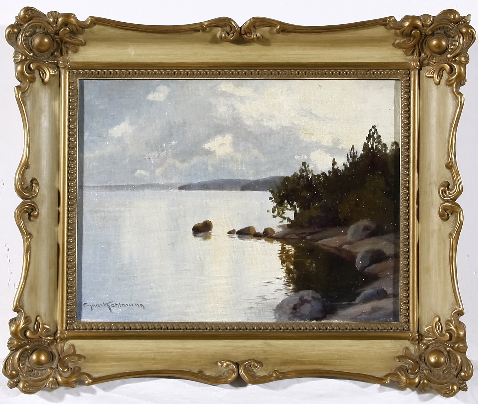 KOHLMANN, EJNAR, olja på duk, sign. - Bukowskis