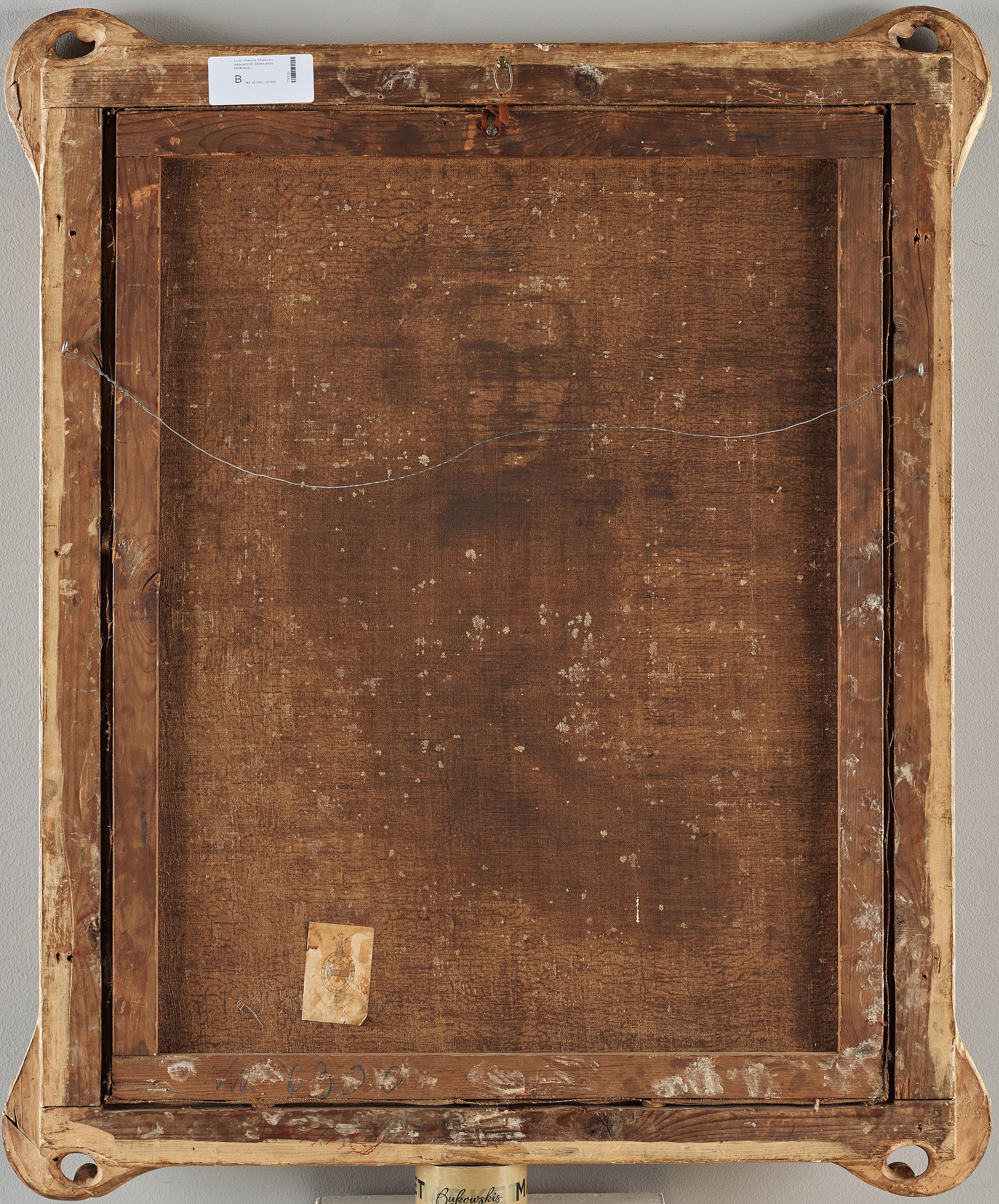 Louis Silvestre Attributed to, Portraits of ladies (2). - Bukowskis