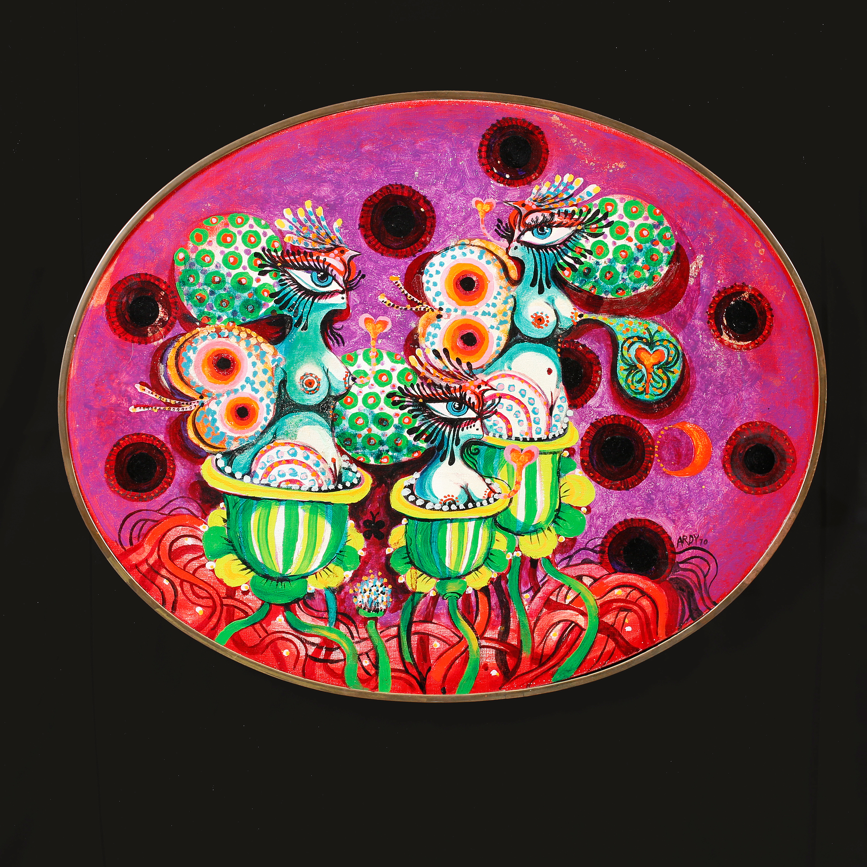 ARDY STRÜWER, oil on canvas, signed. - Bukowskis