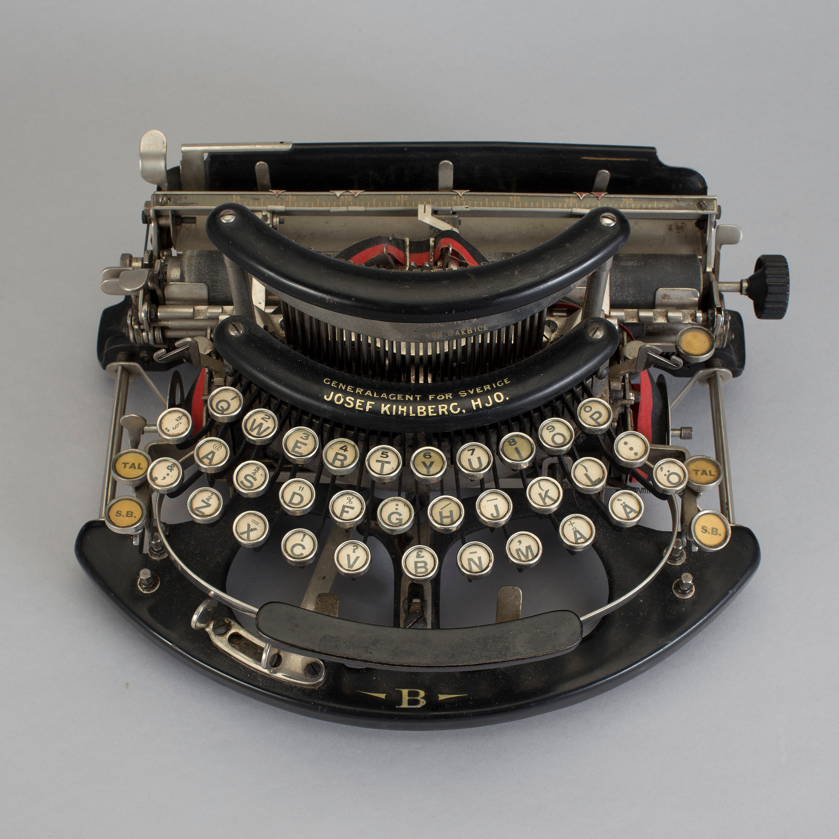 SKRIVMASKIN, The Imperial Typewriter Co Ltd, Leicester, Josef Kihlberg ...