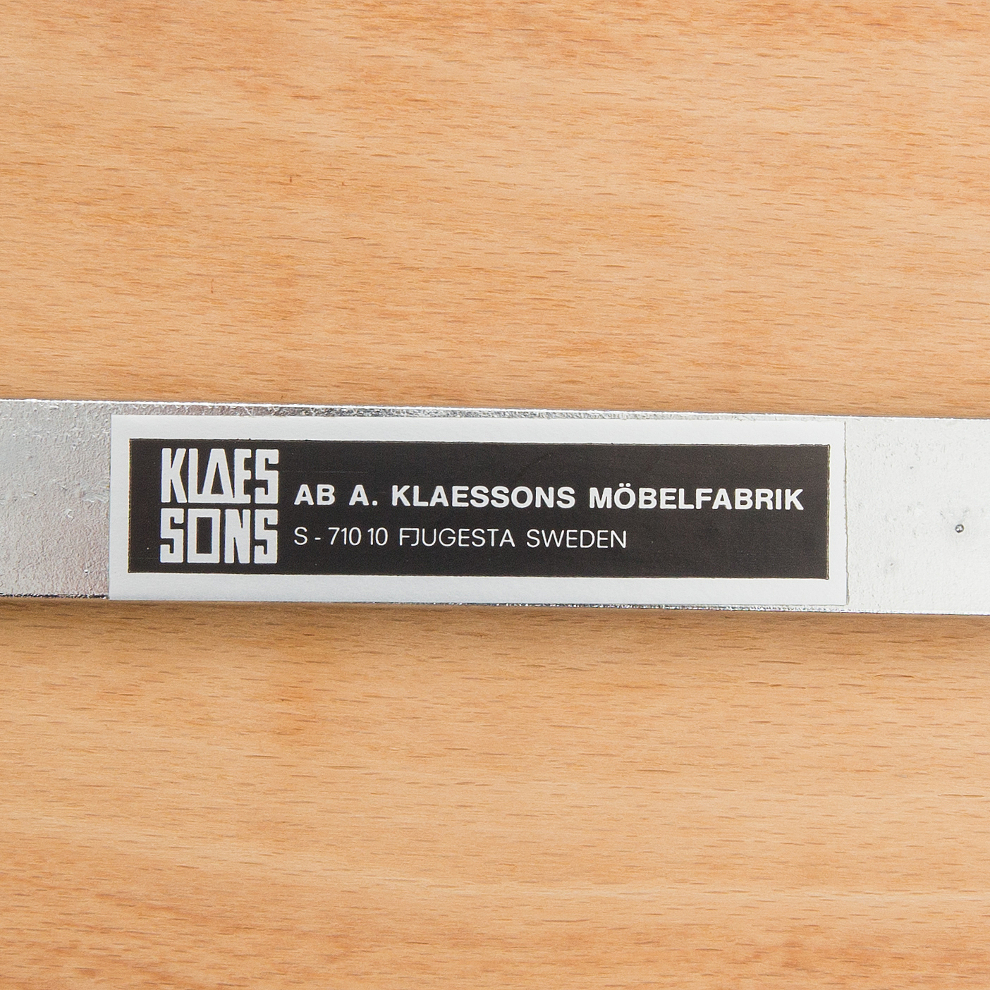 KARMSTOLAR, 4 st, AB. A. Klaessons möbelfabrik, 1900-talets andra hälft ...