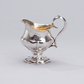 GRÄDDKANNA, silver, Tammerfors, Johan Hellsten 1867-1975. - Bukowskis