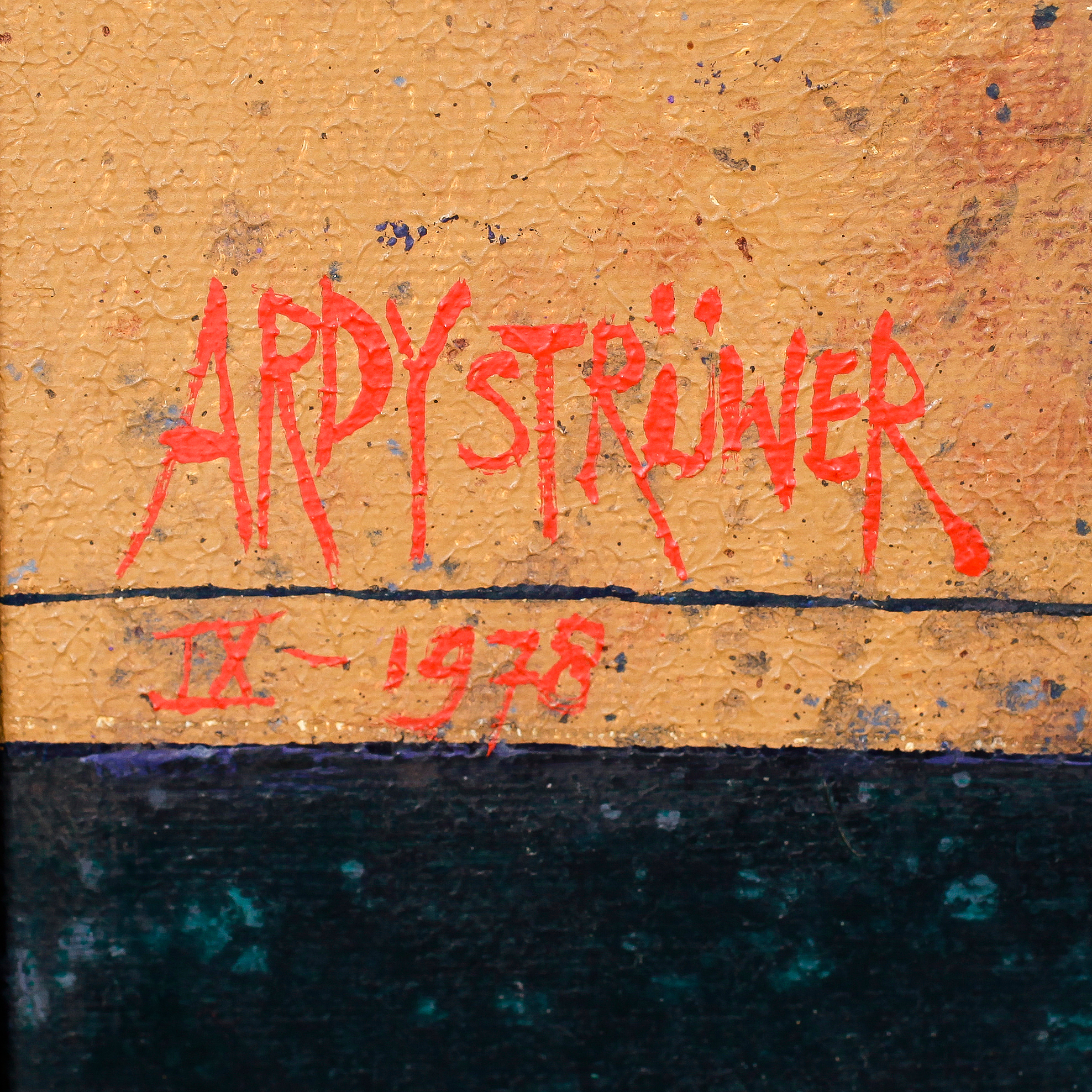 ARDY STRUWER, olja på duk, signerad och daterad 1978. - Bukowskis