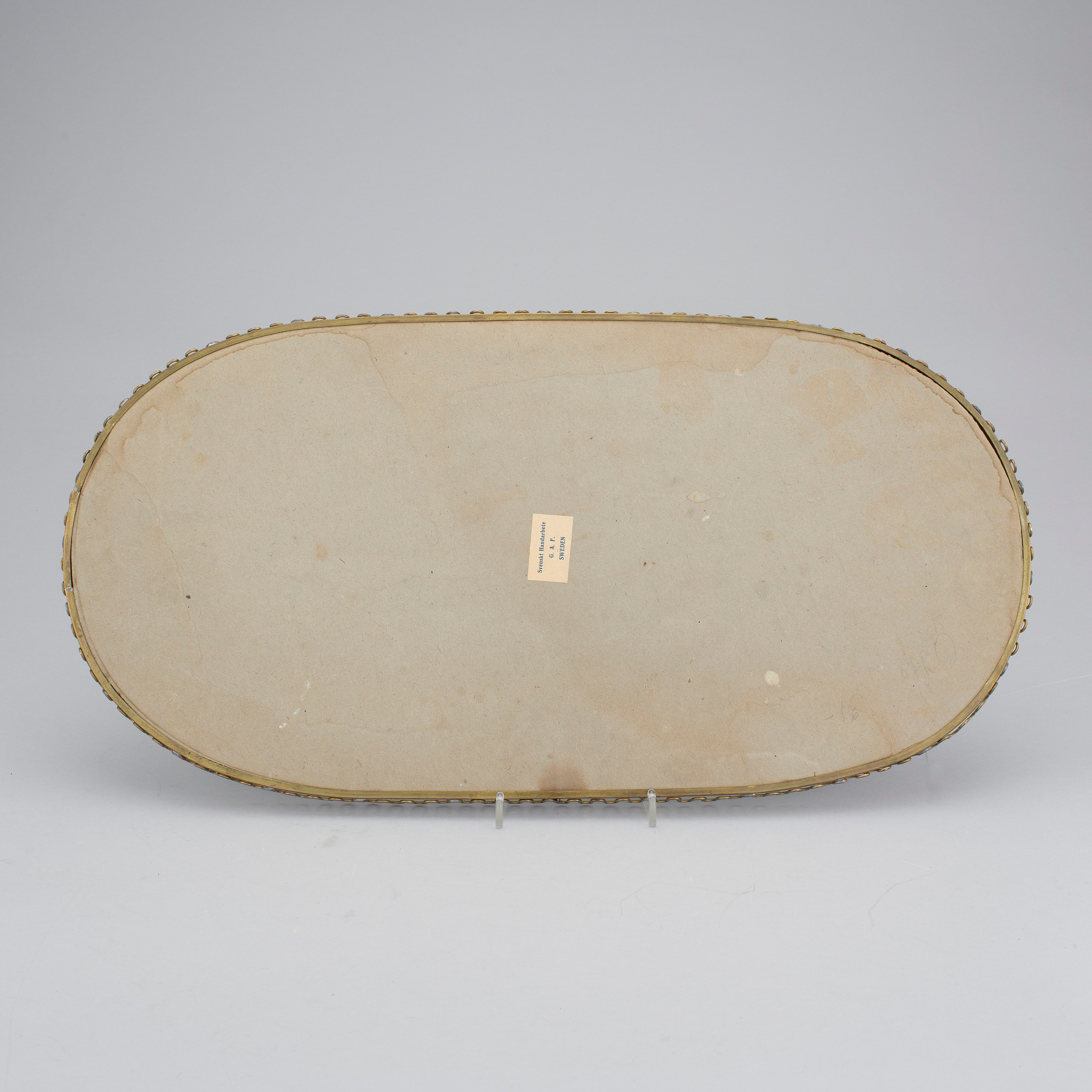 BORDSPLATEAU, 1900-talets mitt. - Bukowskis