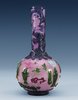 A Peking glass vase, 20th Century, with Qianlong seal mark. - Bukowskis