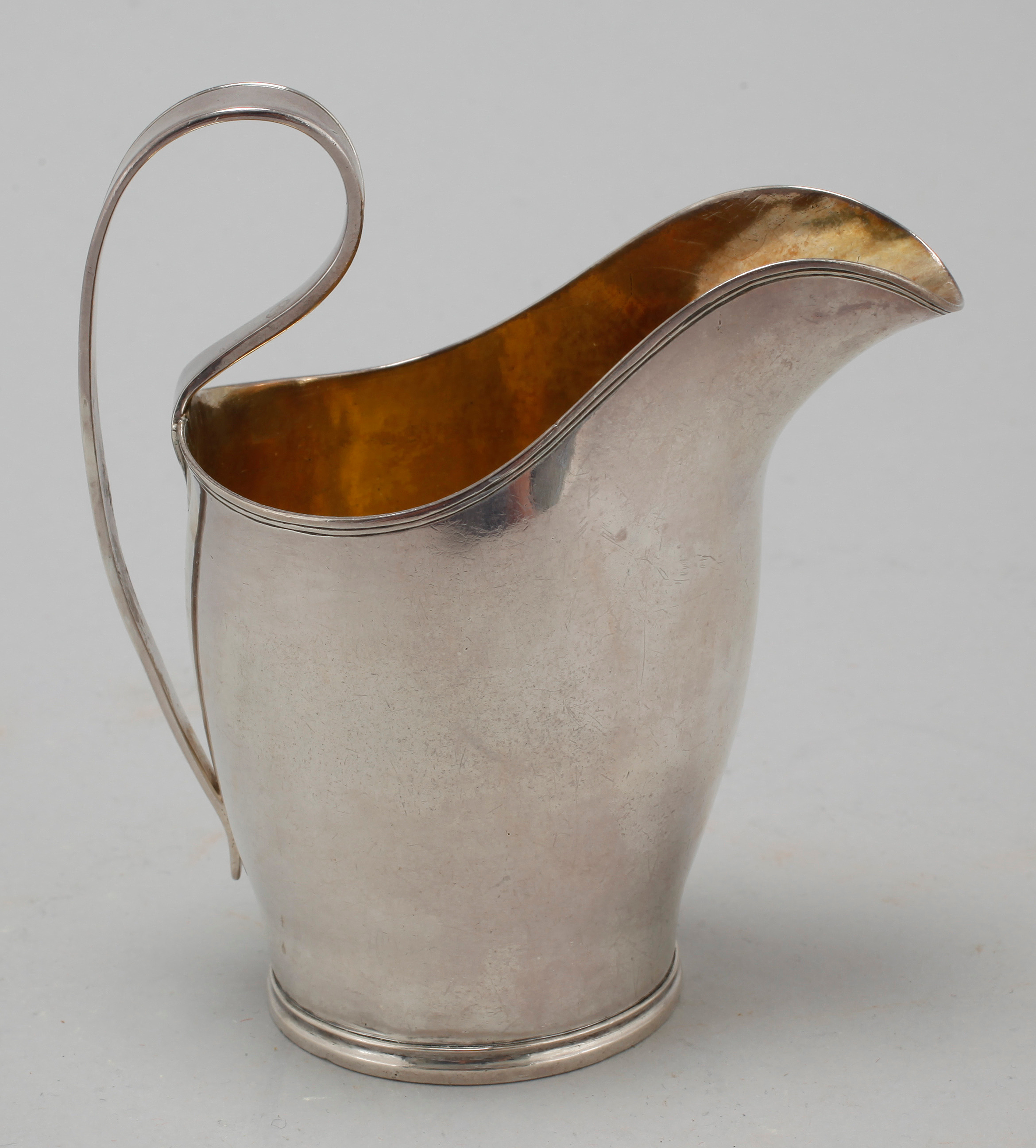 GRÄDDKANNA, silver, Carl Magnus Ryberg, Sthlm, 1817 samt ...