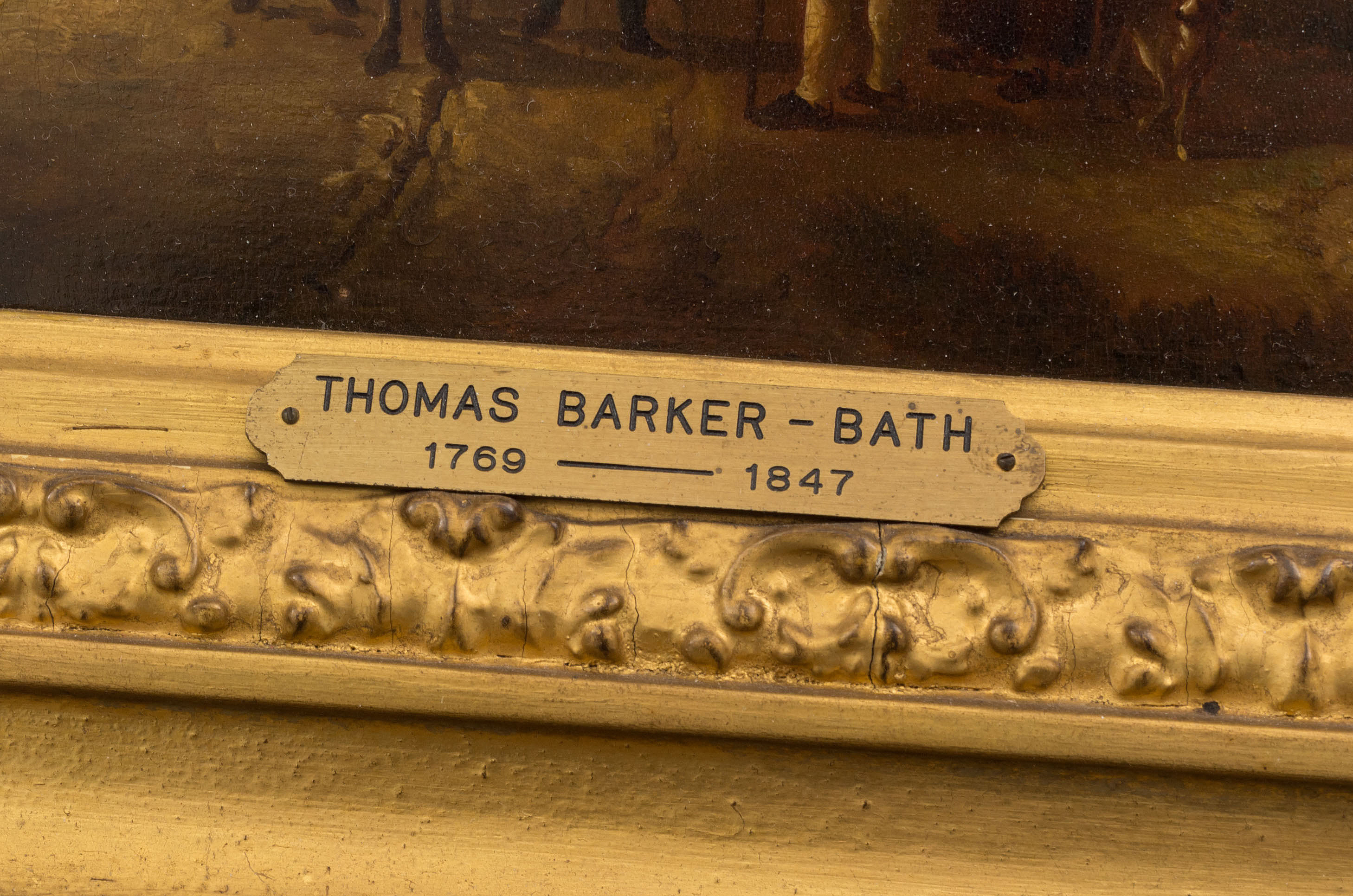 CIRCLE OF THOMAS BARKER. OIL PAINTING. - Bukowskis