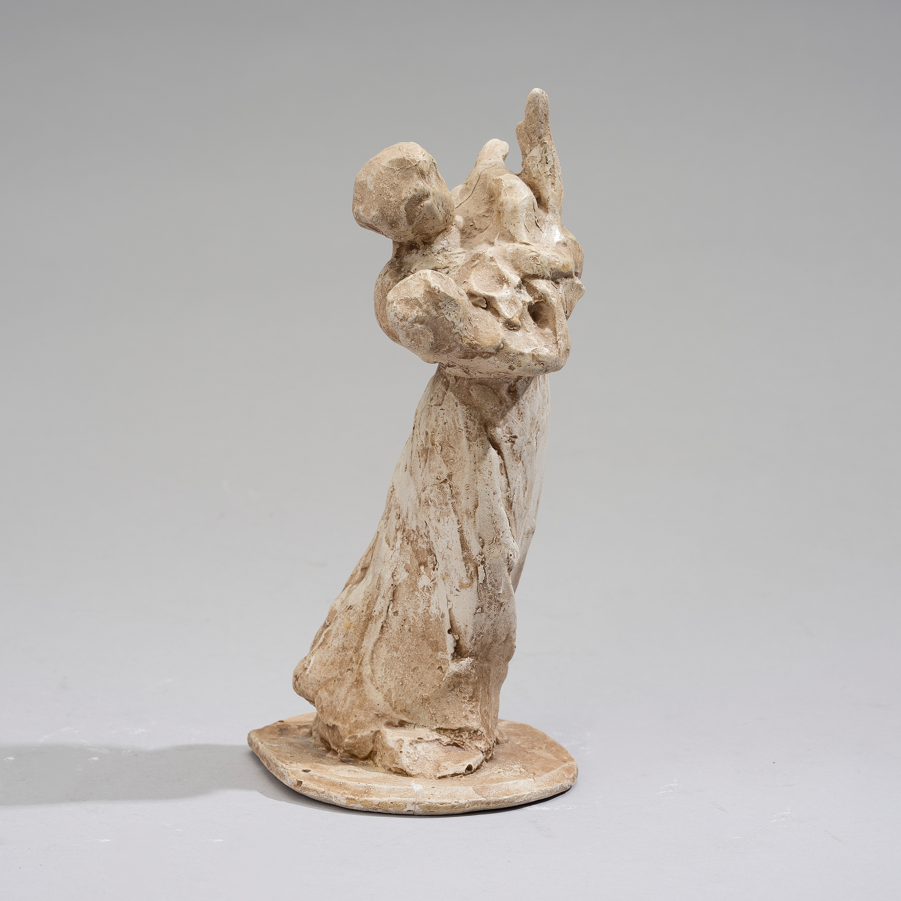 EMIL WIKSTRÖM, veistos, kipsiä, Visavuoren museon jälkivalu ...