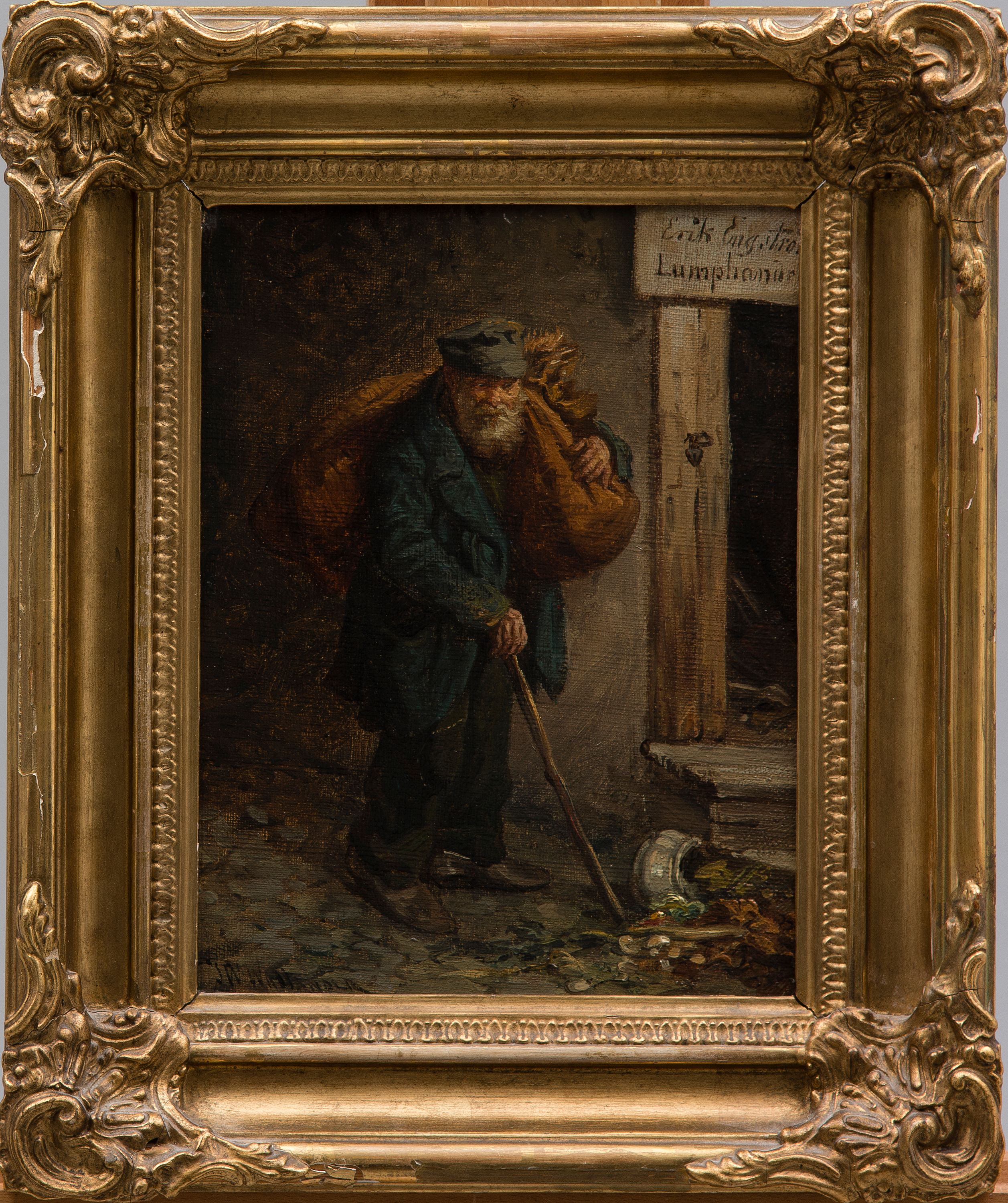 JOSEF WILHELM WALLANDER, öljy kankaalle, signeerattu. - Bukowskis