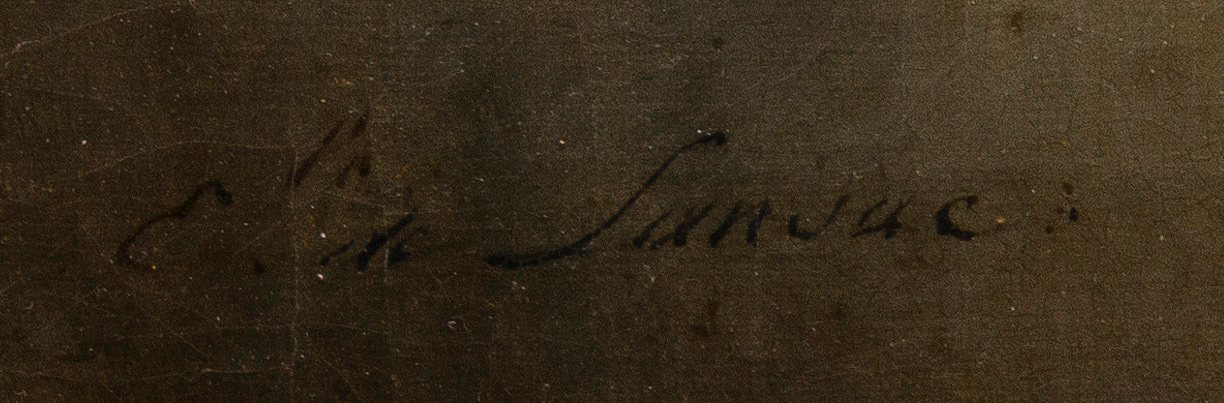 FRANÇOIS-ÉMILE DE LANSAC, olja på duk, signerad. - Bukowskis