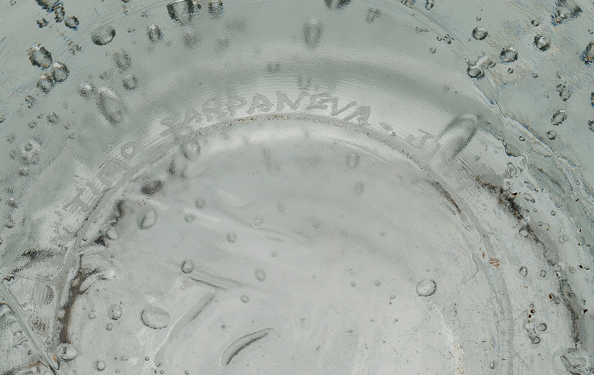 TIMO SARPANEVA, VAS, glas, "Arkipelago"-serien, signerad Timo Sarpaneva ...