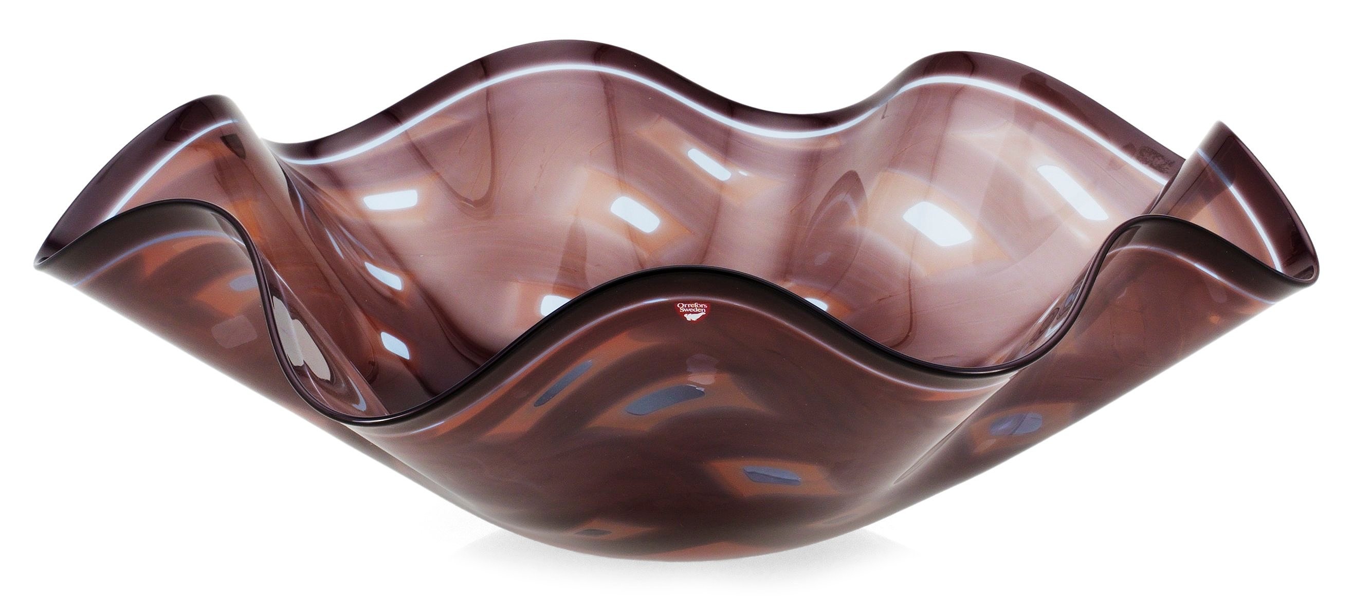 A Gunnar Cyrén graal glass bowl, Orrefors 1992. - Bukowskis