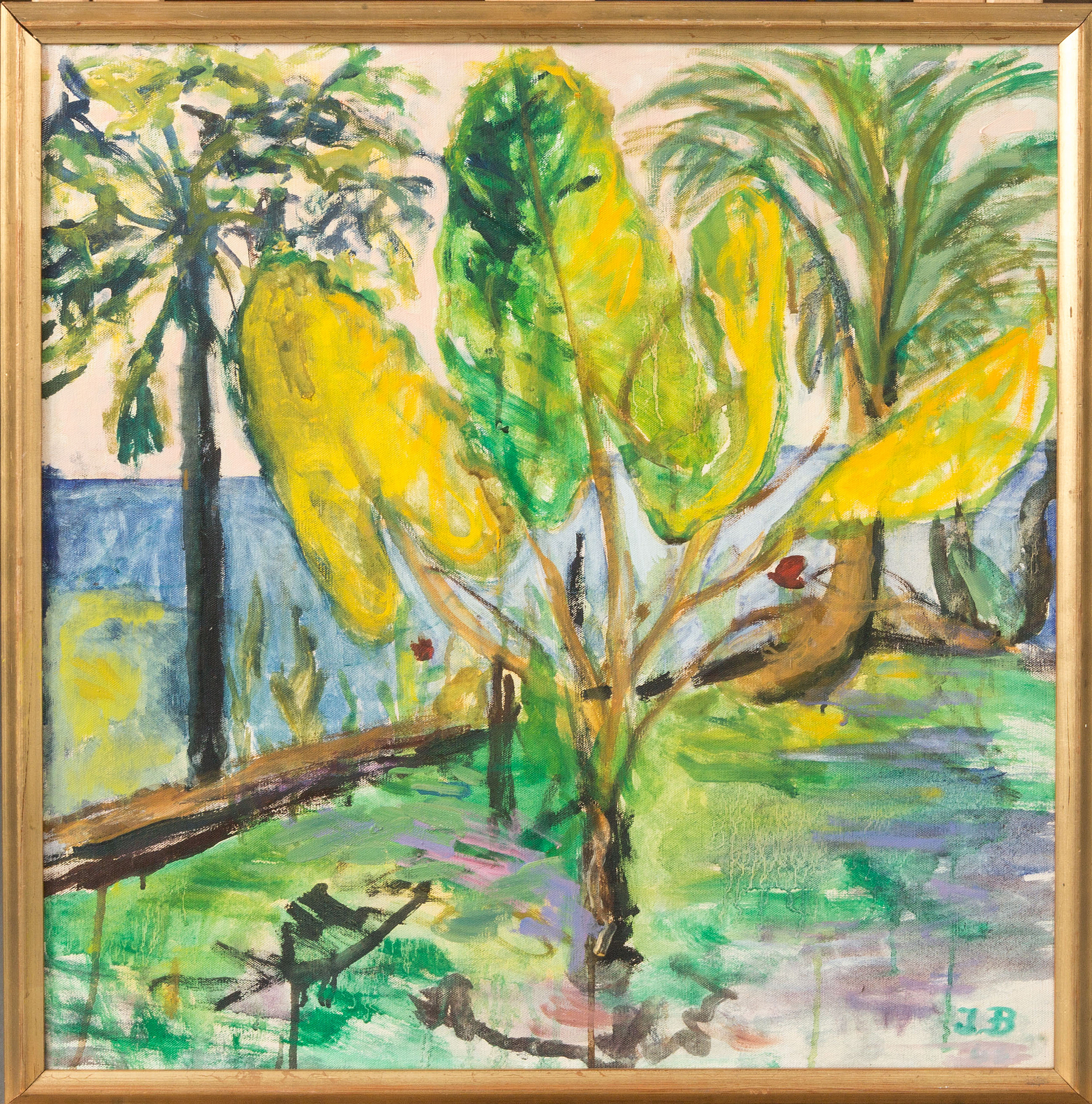 INGE BLOMQVIST, olja på duk, monogramsignerad I B. - Bukowskis