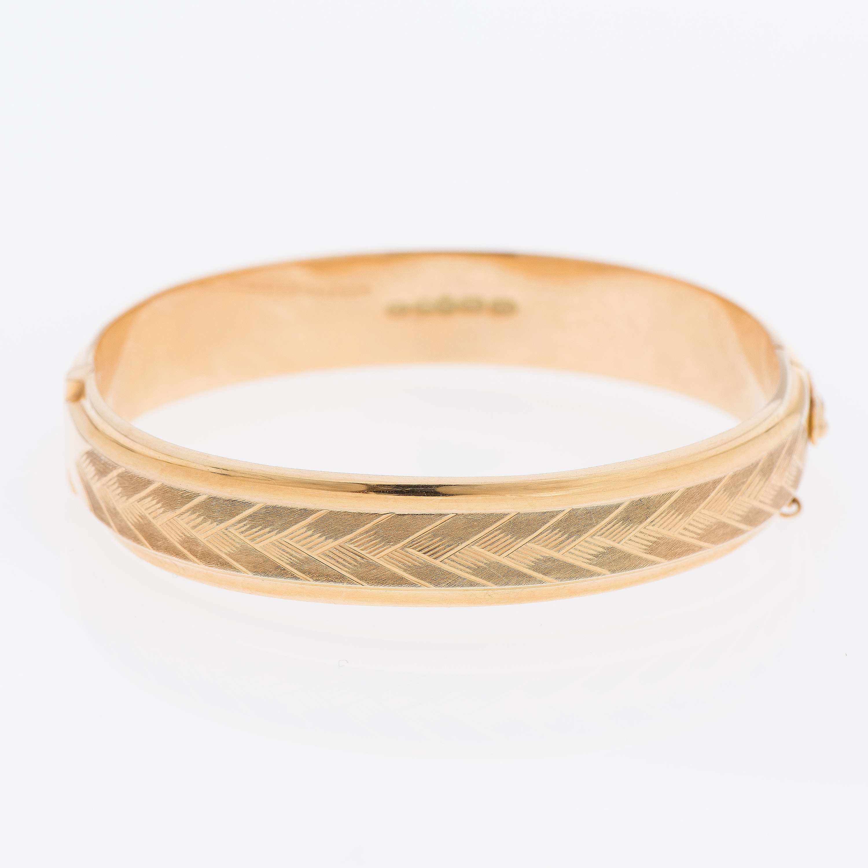 ARMRING, 14K guld, Westerback, Helsingfors 1962. - Bukowskis