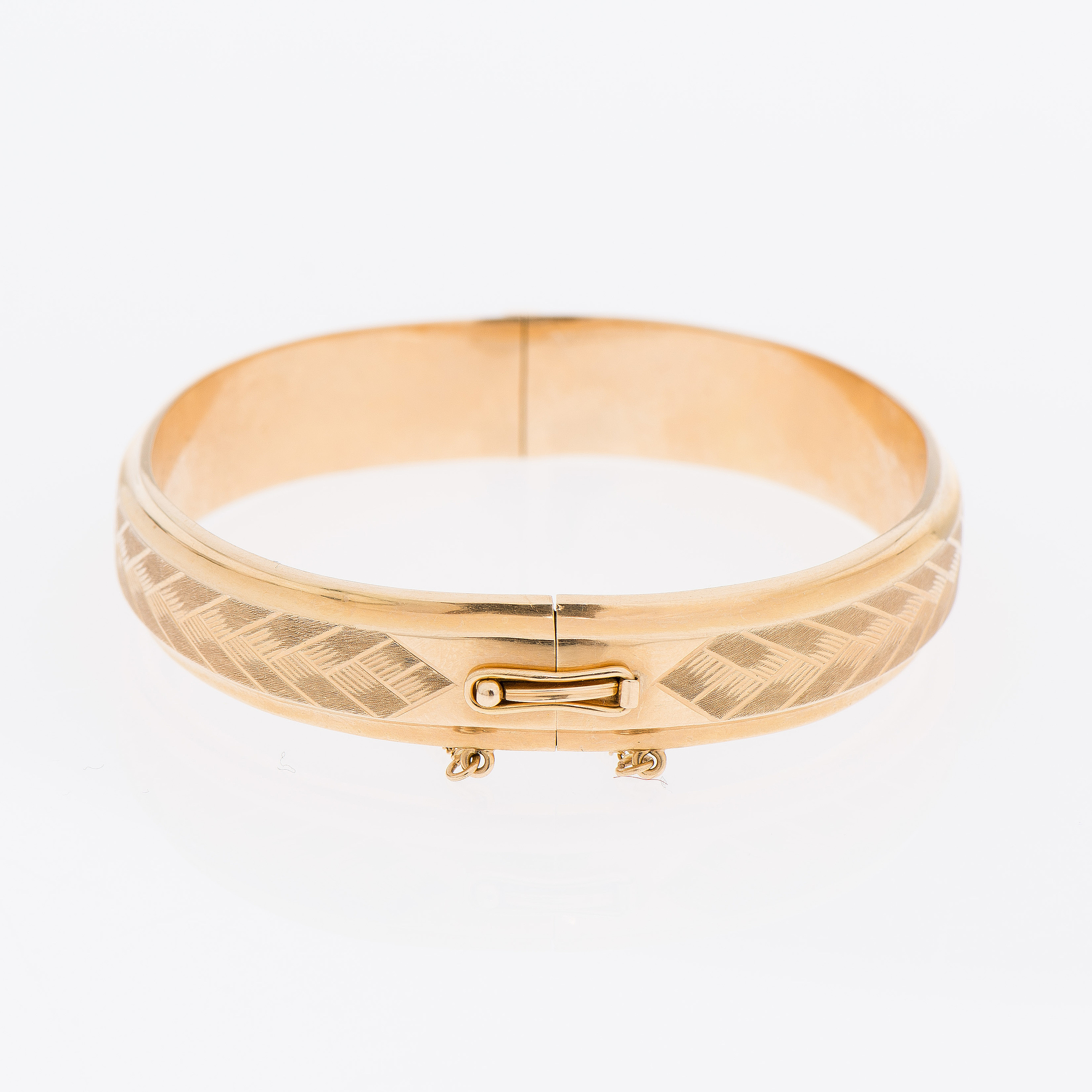 ARMRING, 14K guld, Westerback, Helsingfors 1962. - Bukowskis