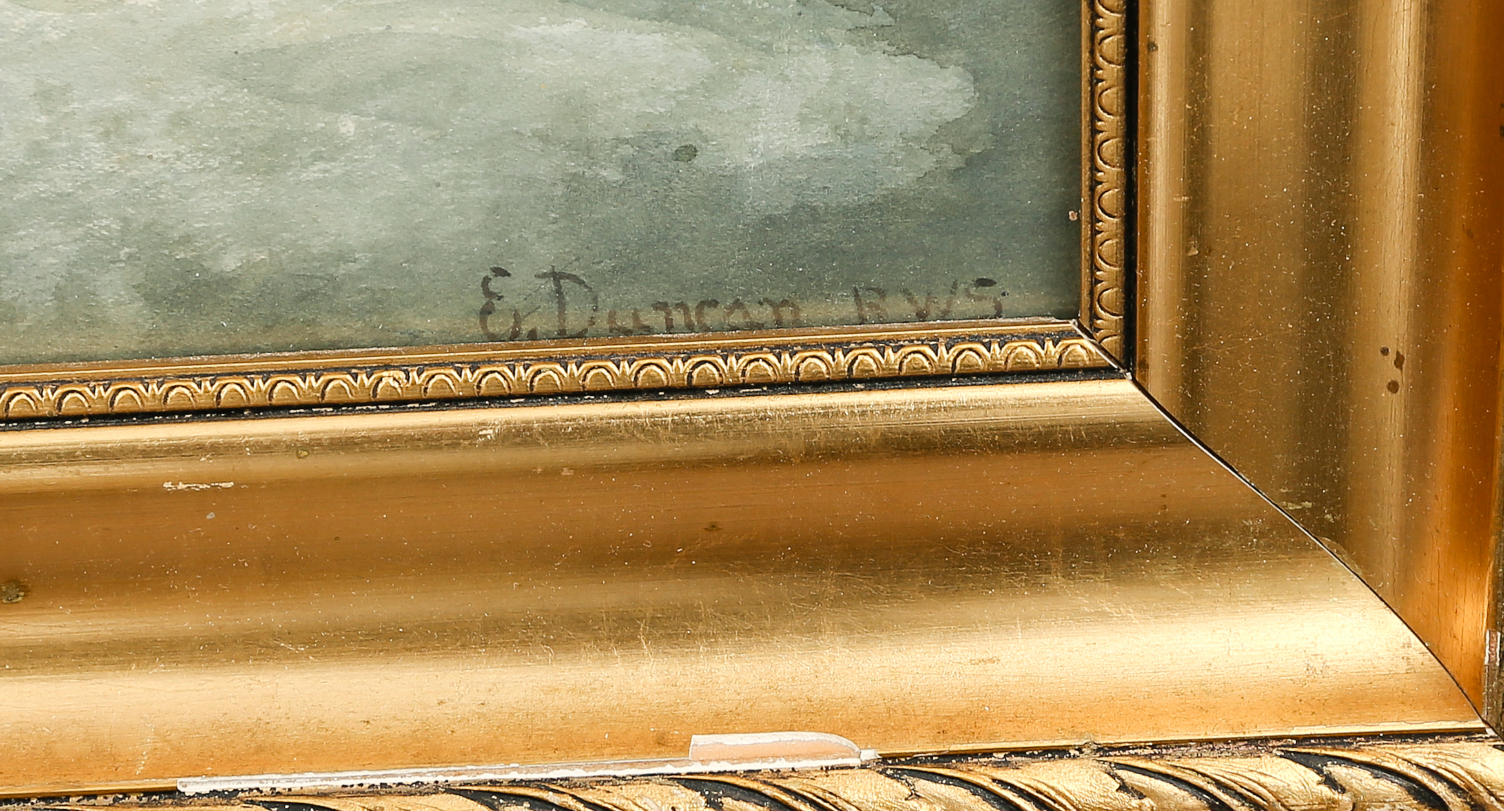 EDWARD DUNCAN, akvarell, signerad E. Duncan R.W.S. - Bukowskis