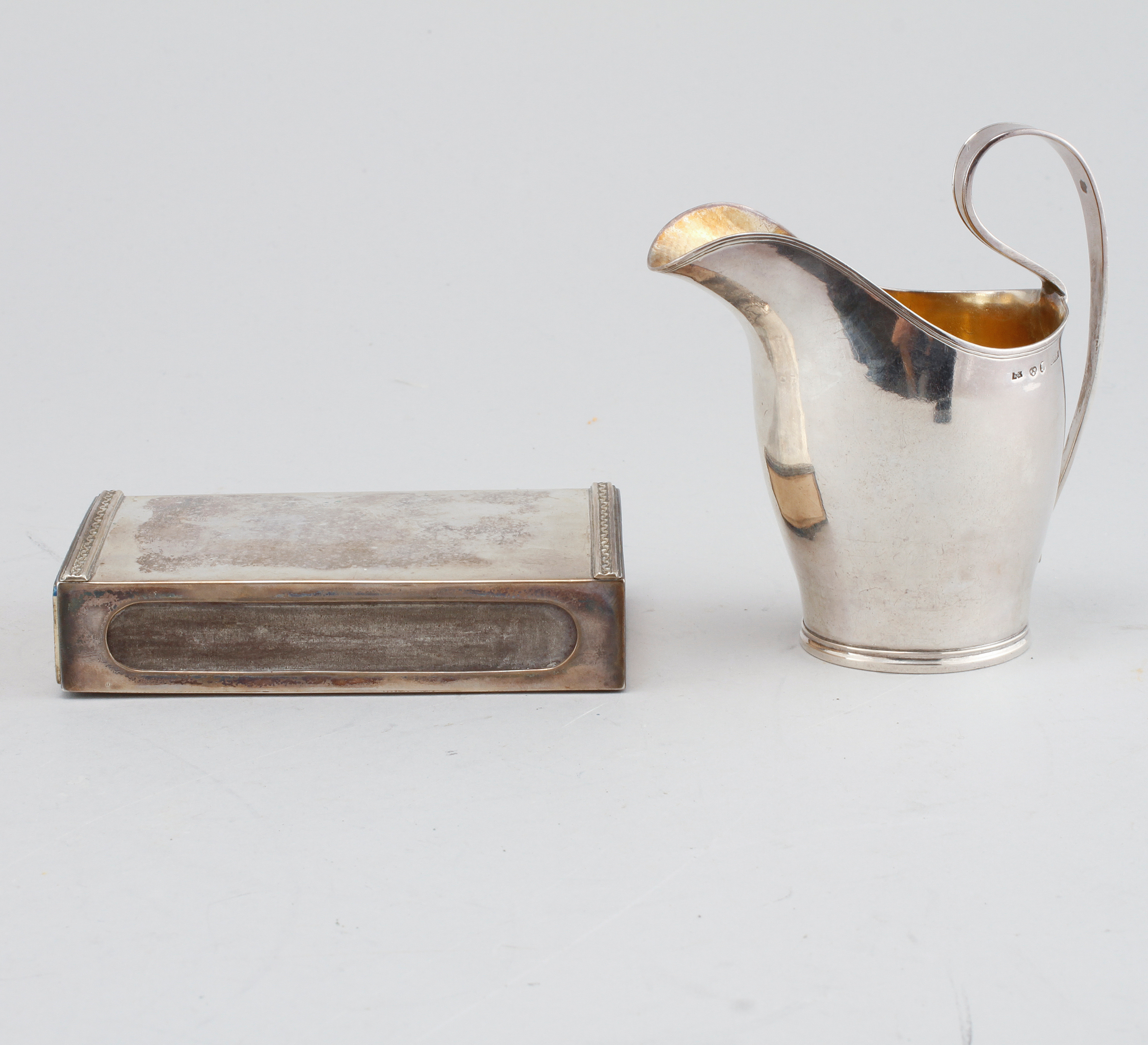 GRÄDDKANNA, silver, Carl Magnus Ryberg, Sthlm, 1817 samt ...
