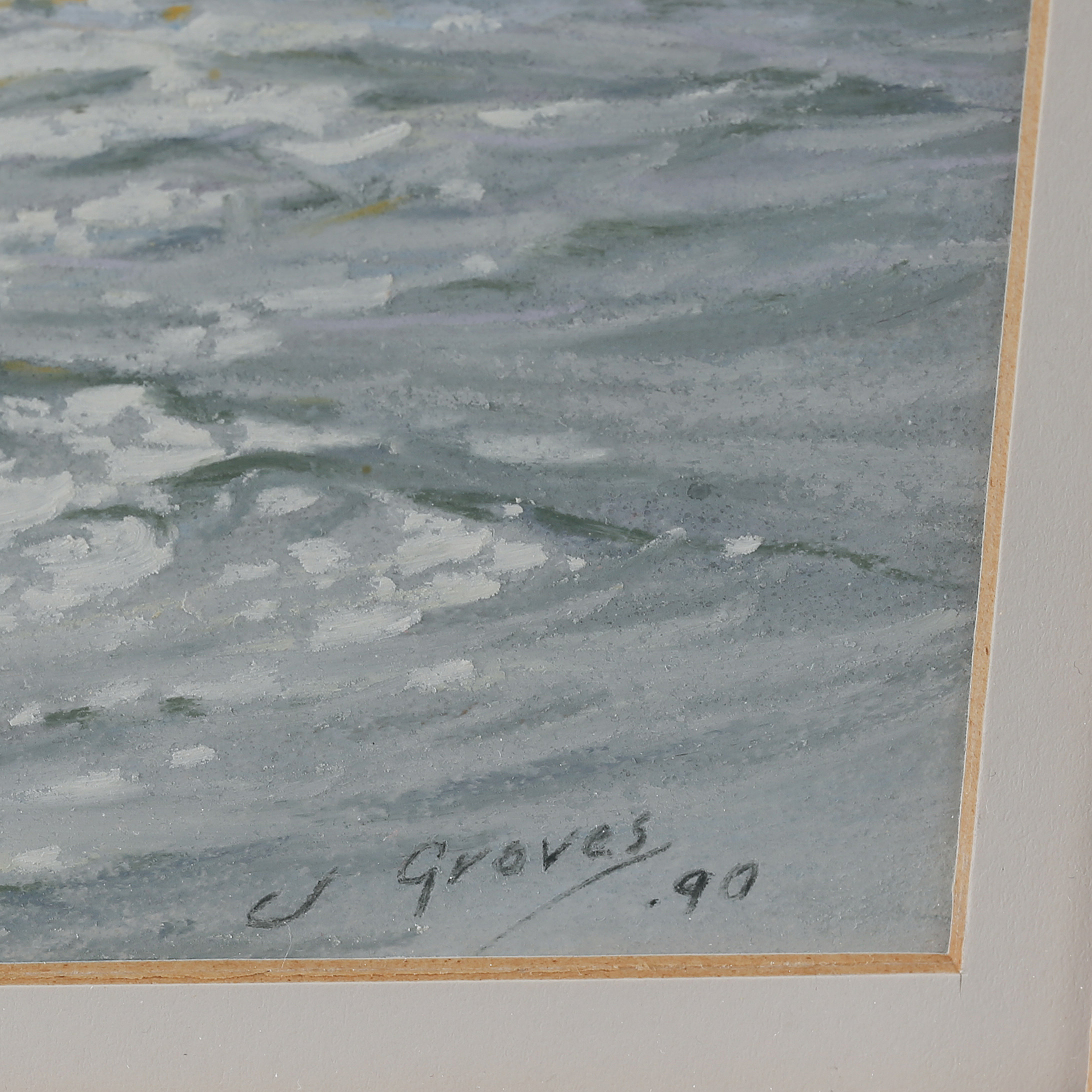 JOHN MICHAEL GROVES, pastell, signerad och daterad 90. - Bukowskis